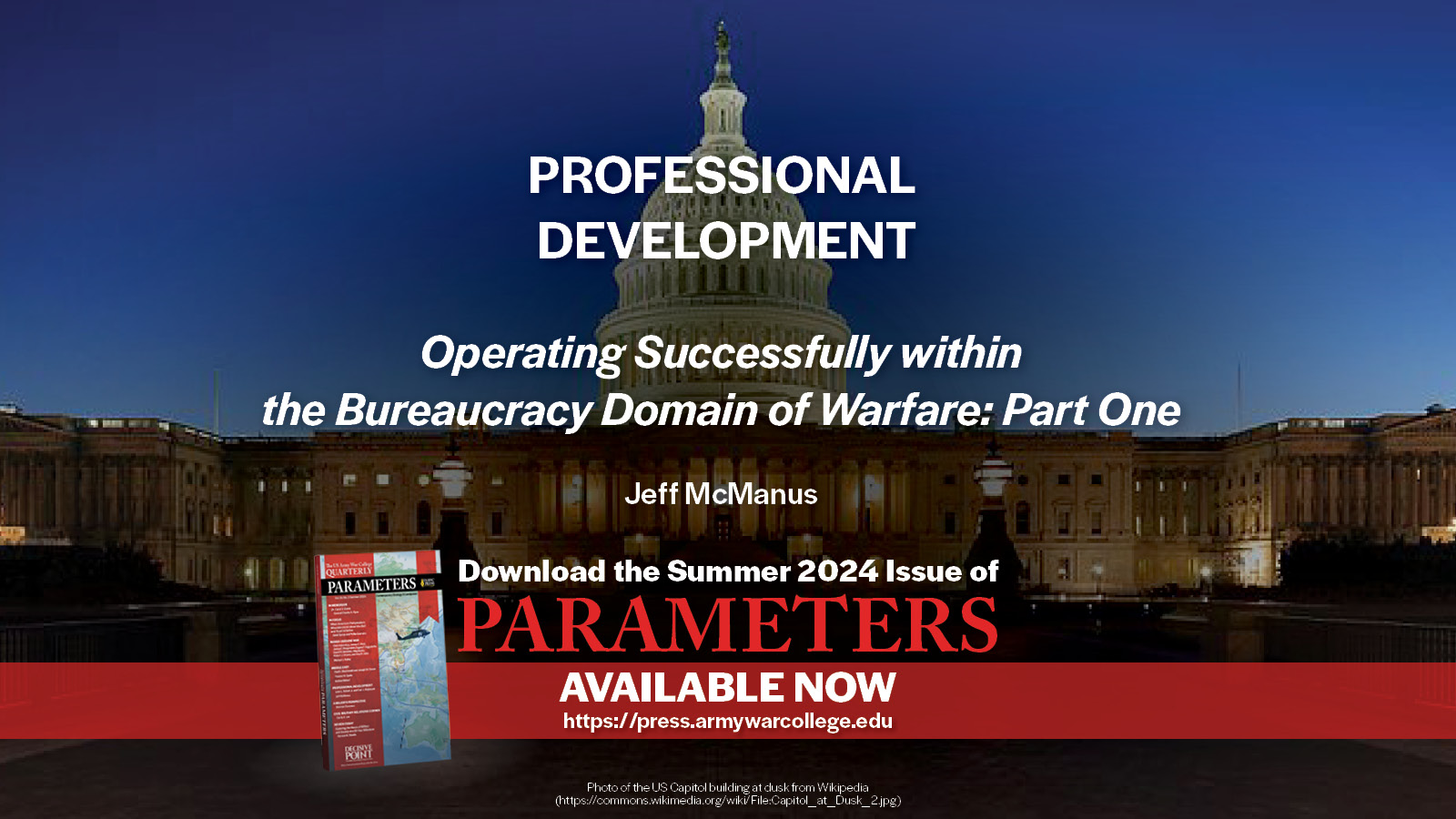 Parameters | Summer 2024 > US Army War College - Strategic Studies ...