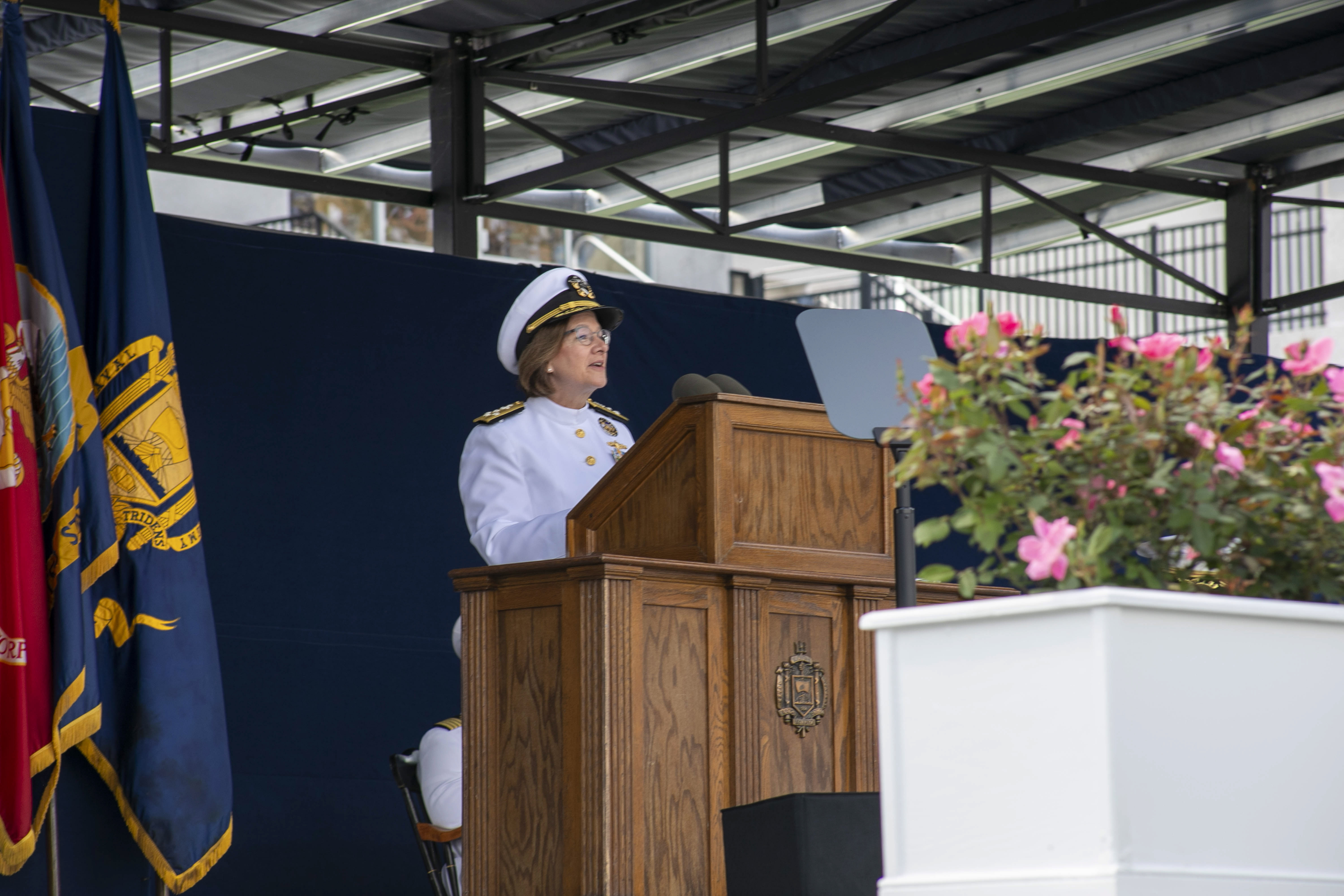 CNO Delivers Remarks During the United States Naval Academy 2024 ...