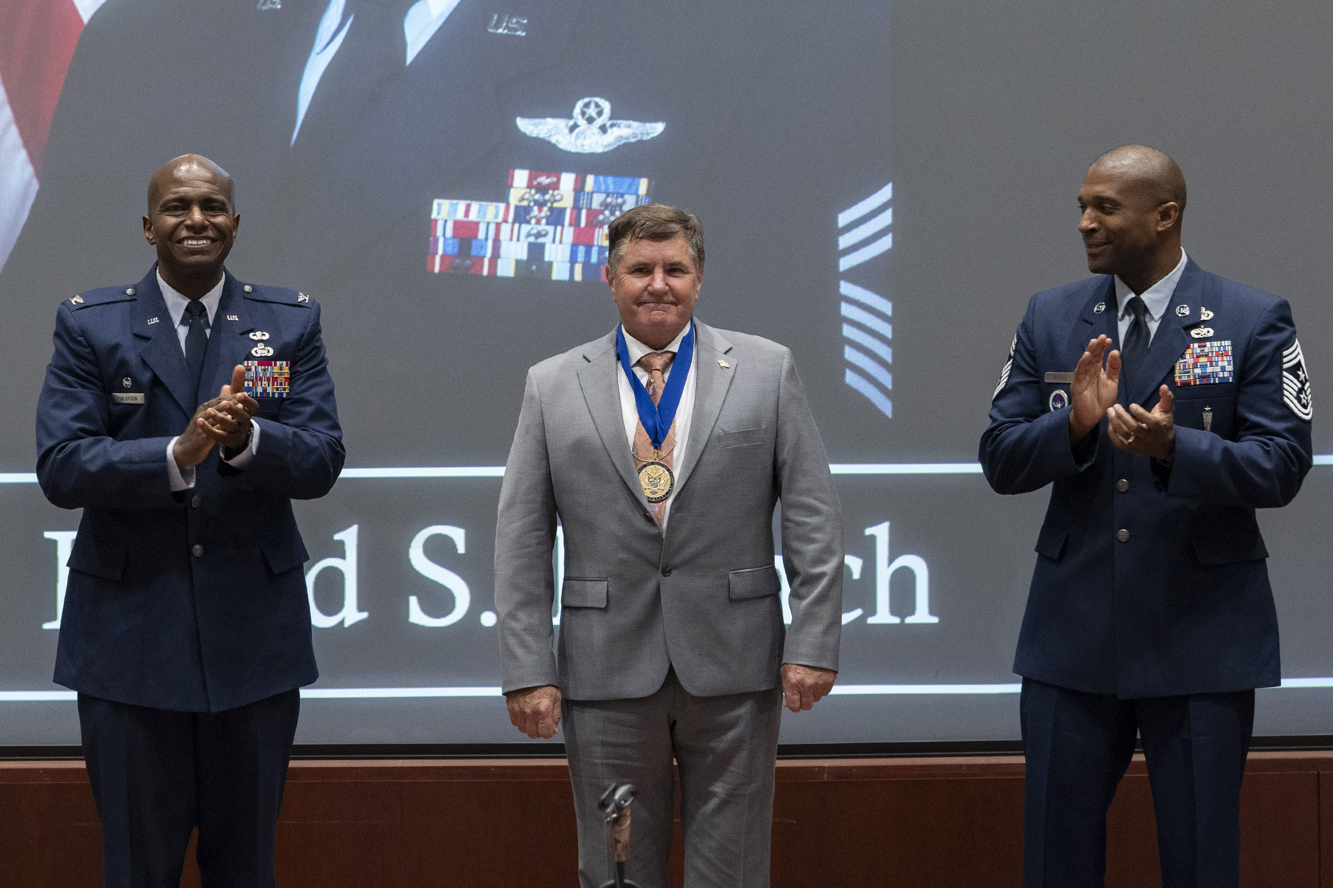 AFTAC inducts two onto Wall of Honor > Sixteenth Air Force (Air Forces ...