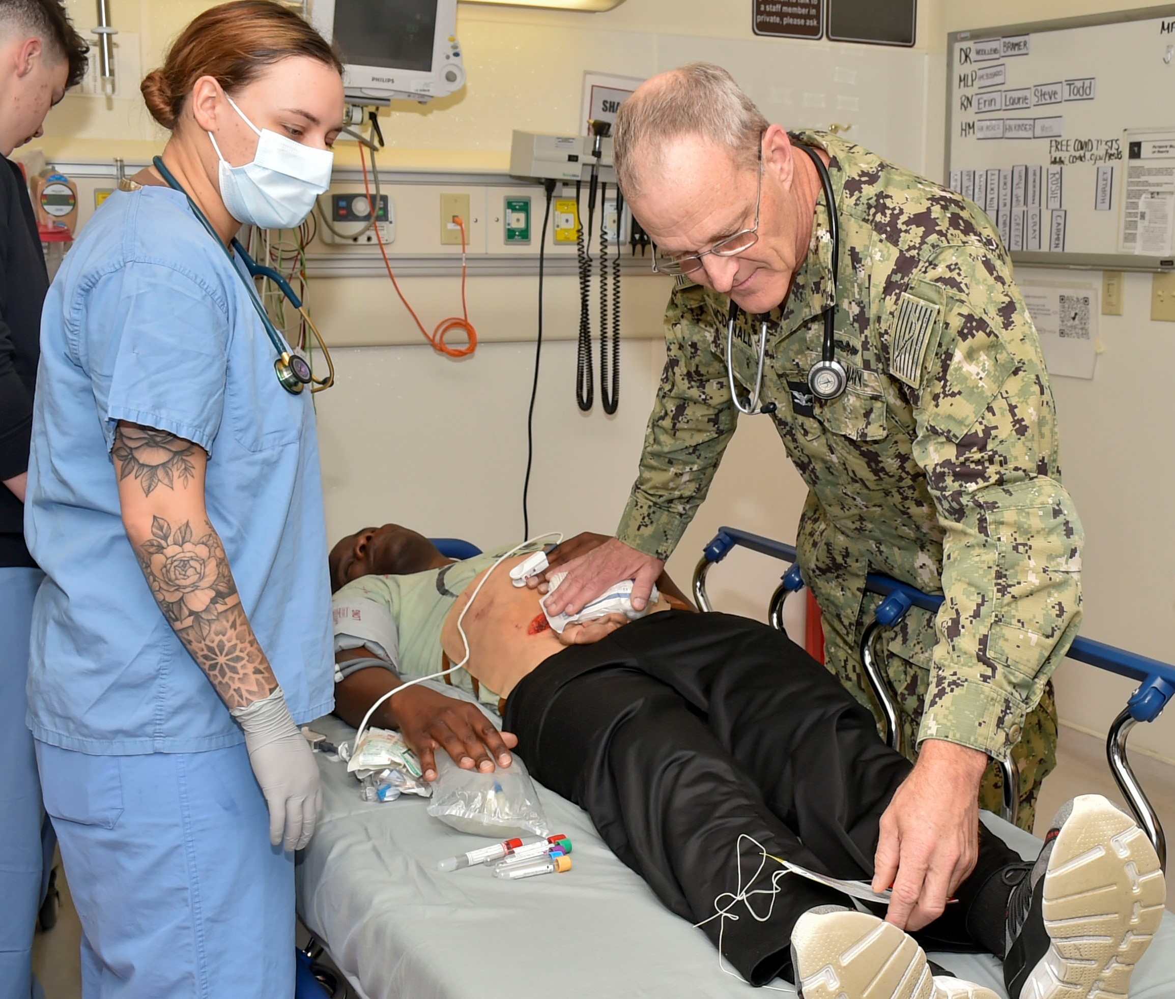 A Mass Casualty Blast of an Exercise at NHB > Navy Medicine > News