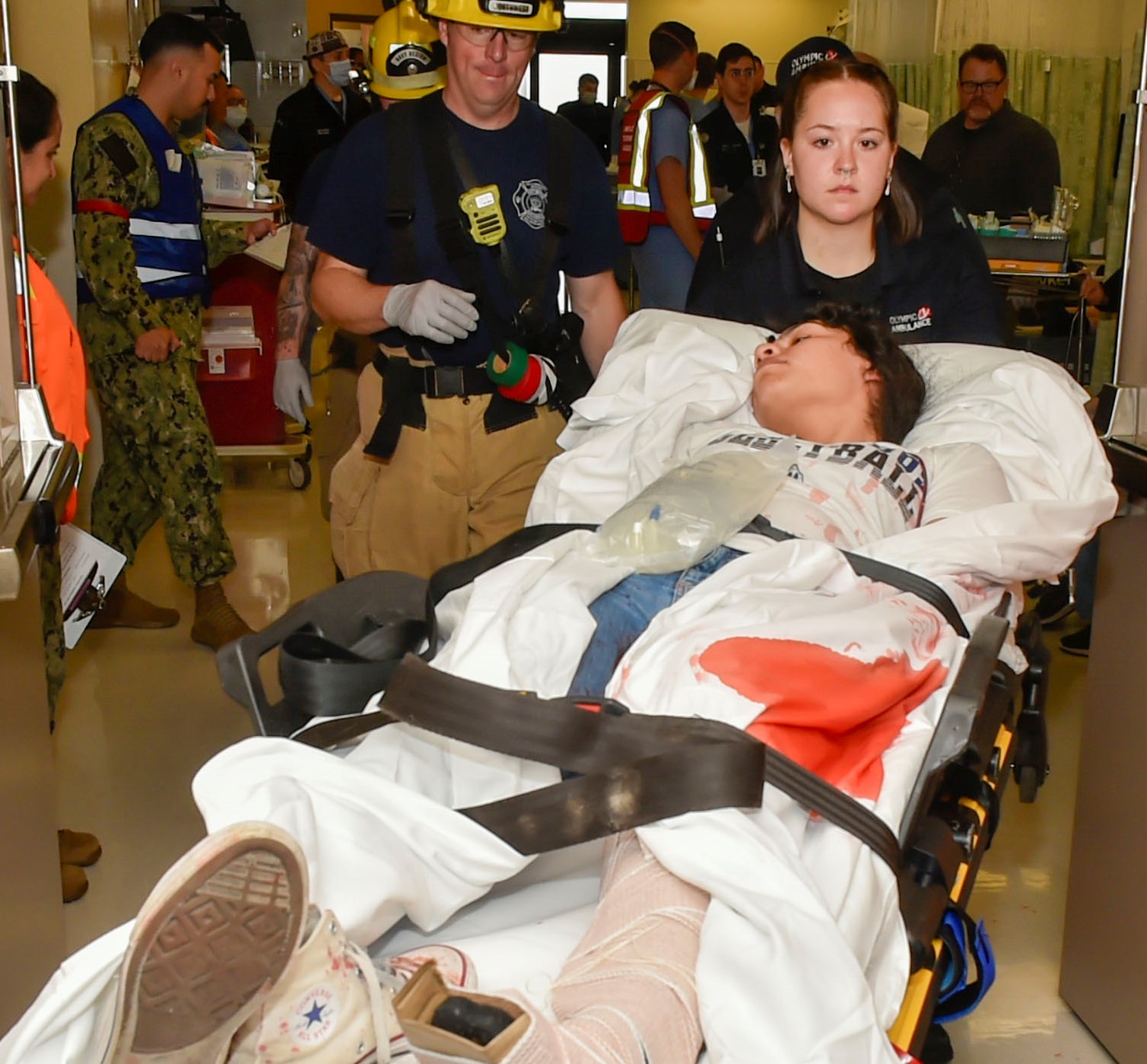A Mass Casualty Blast of an Exercise at NHB > Navy Medicine > News