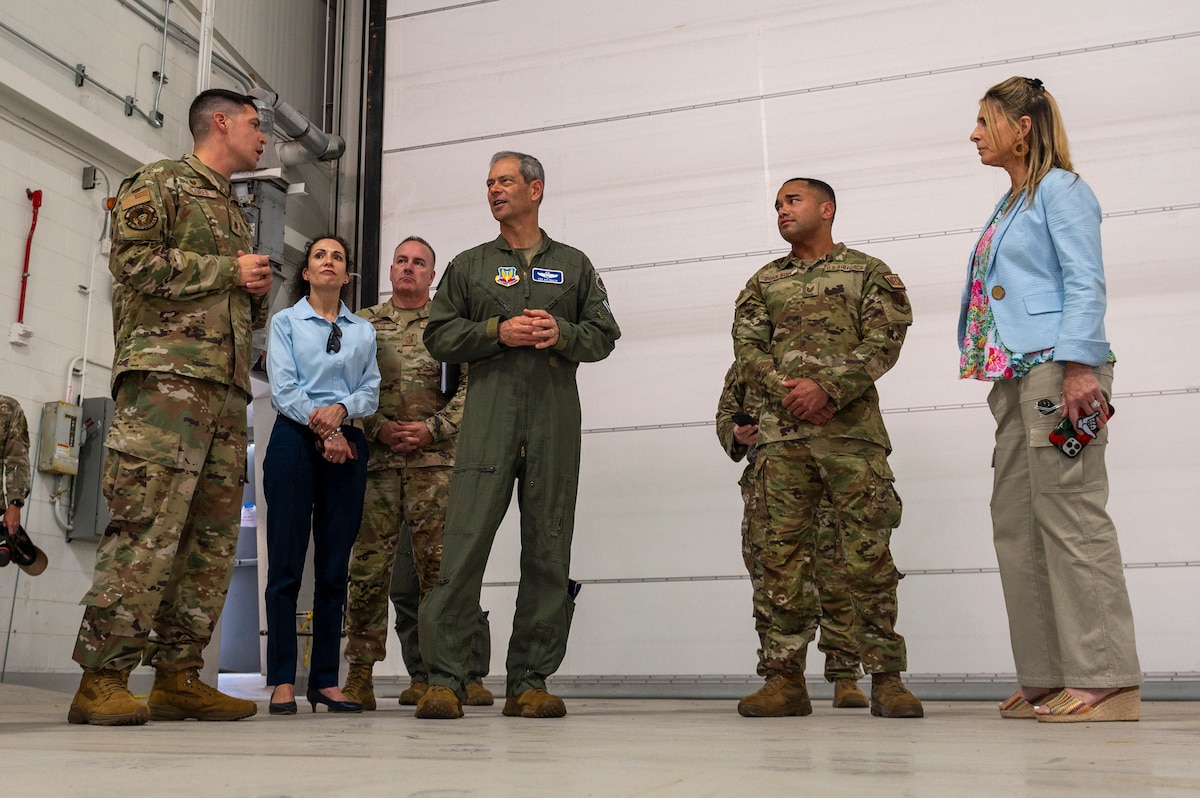 ACC Command Team visits the Installation of the Future > Tyndall Air ...