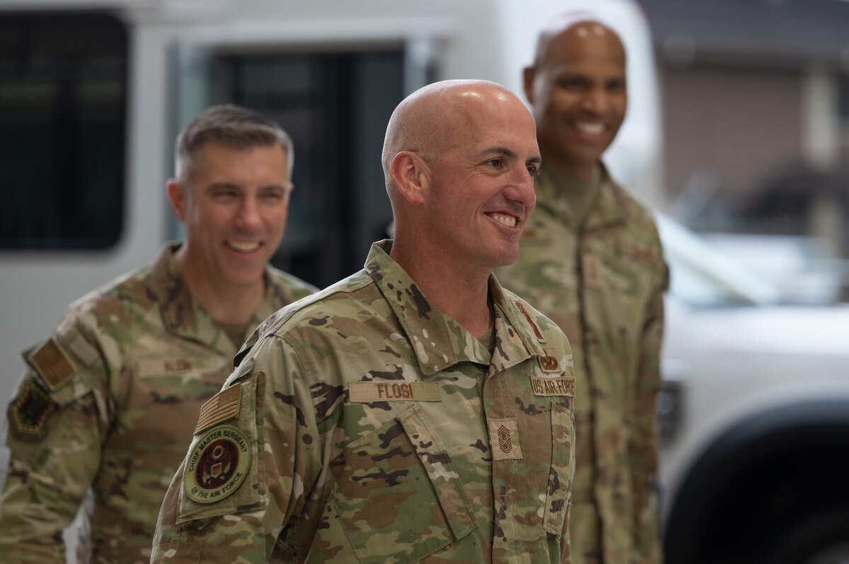 CMSAF visits JB MDL > Joint Base McGuire-Dix-Lakehurst > News