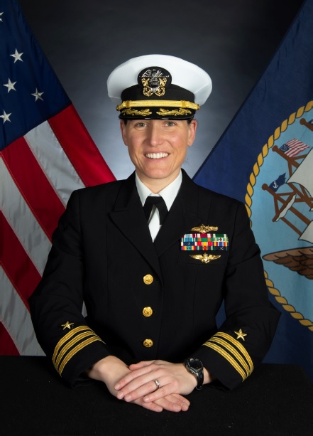 Cmdr. Karrie “Panda” Lang, Executive Officer, Naval Computer and ...