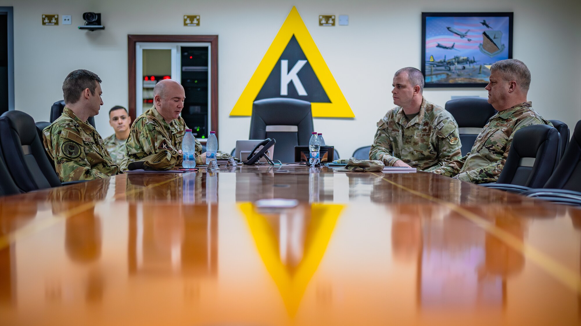 Air Combat Command Director of Operations visits the 379th AEW > U.S ...