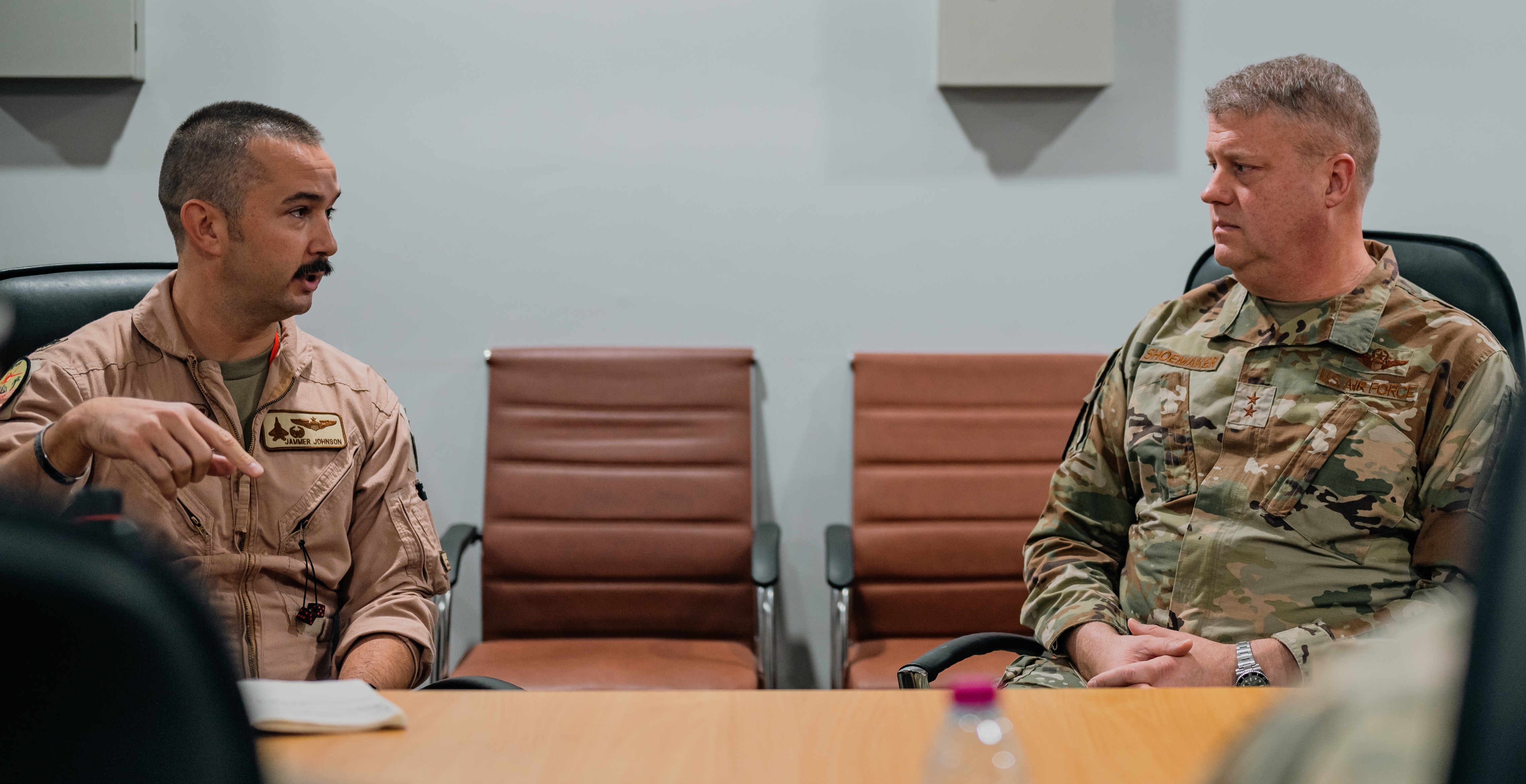 Air Combat Command Director of Operations visits the 379th AEW > U.S ...