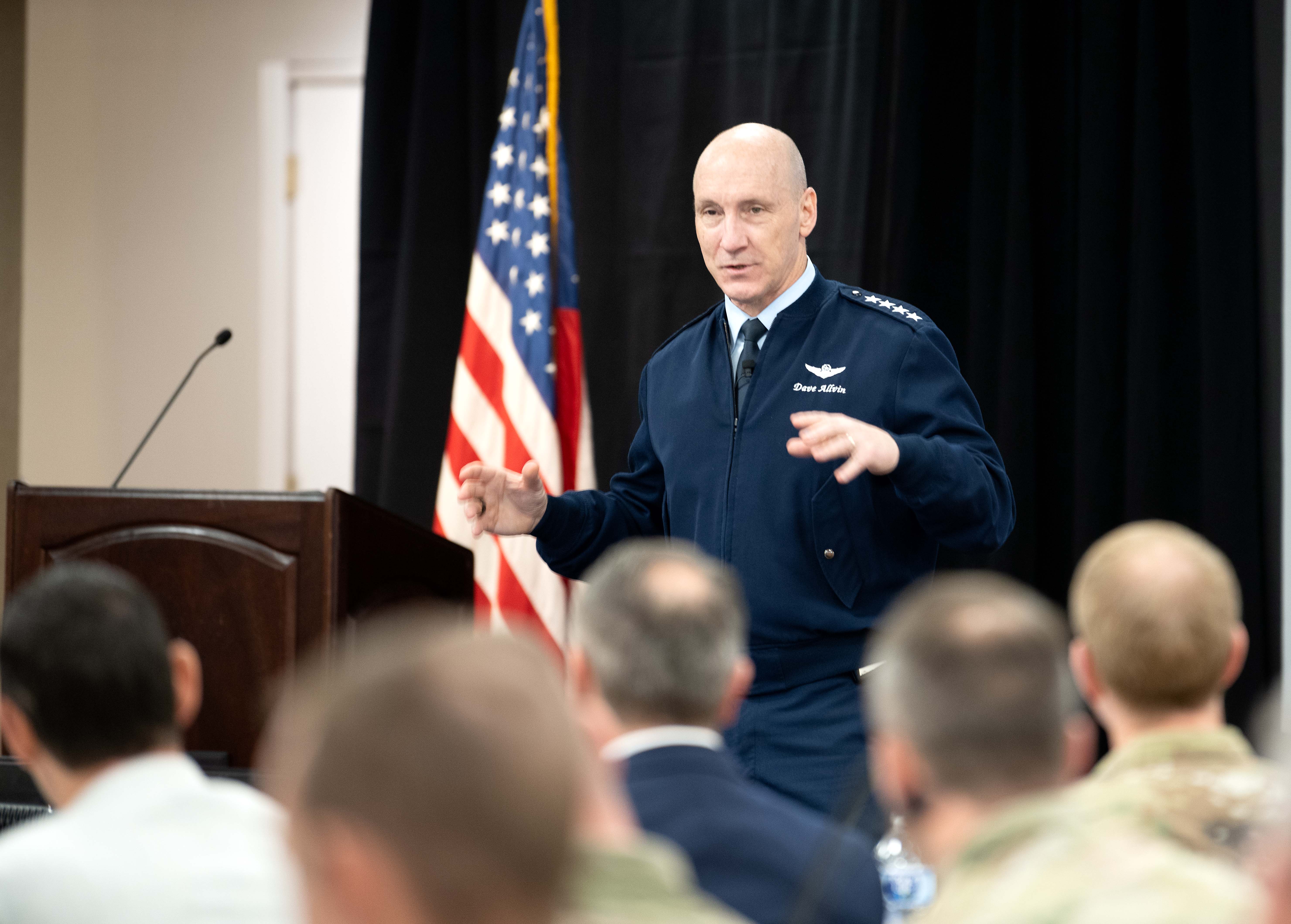CSAF addresses the future of integrated capabilities at AFMC senior ...