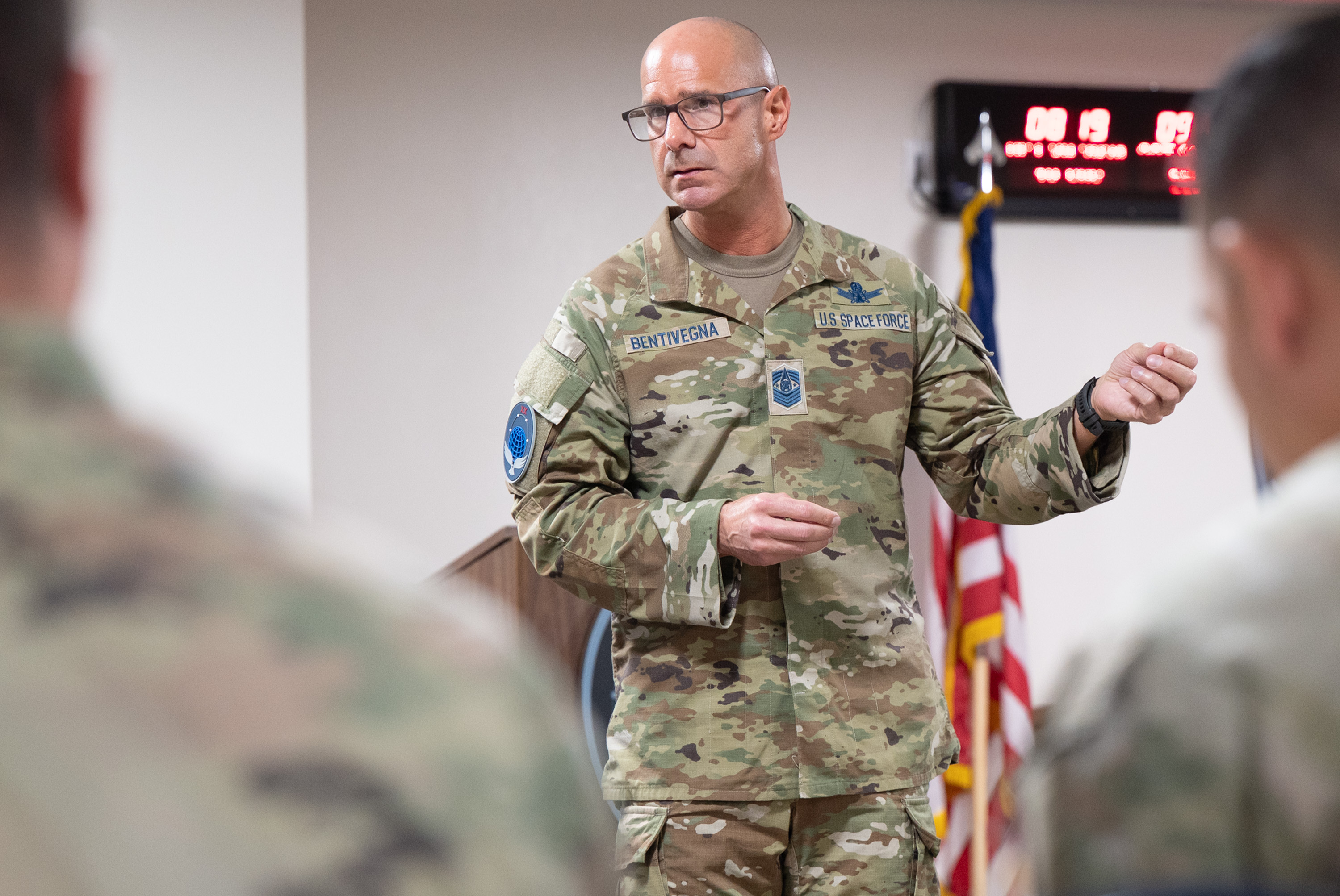 Chief Master Sgt. of the Space Force visits 20th Space Surveillance ...