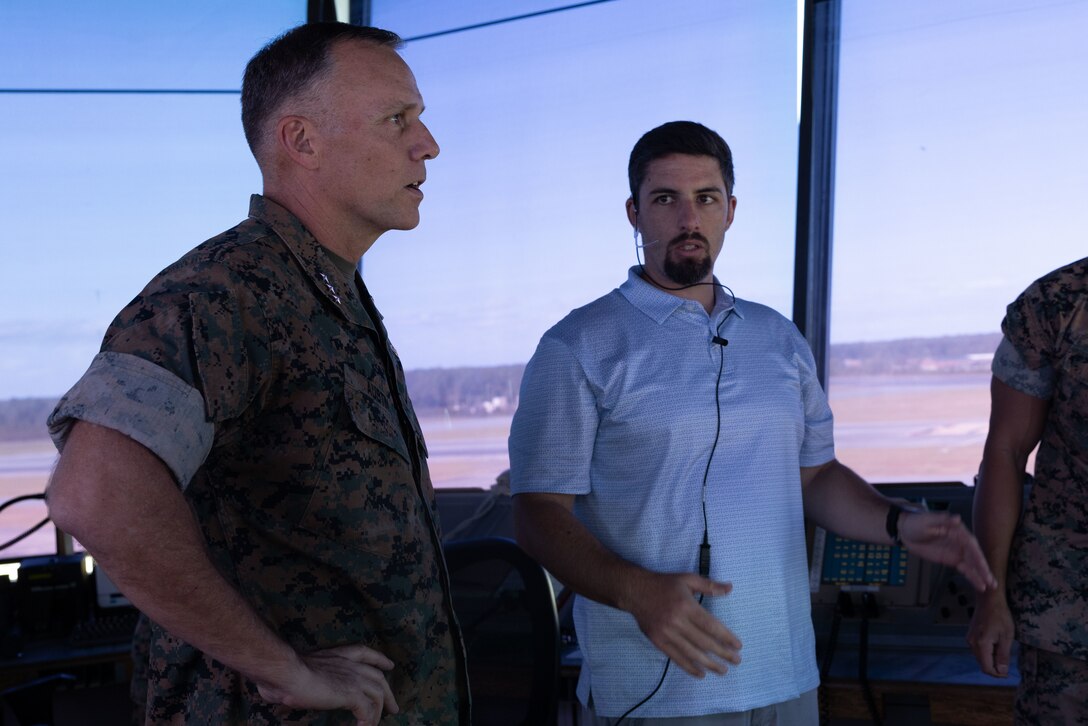 MCCDC CG, CD&I DC Tours MCAS Cherry Point