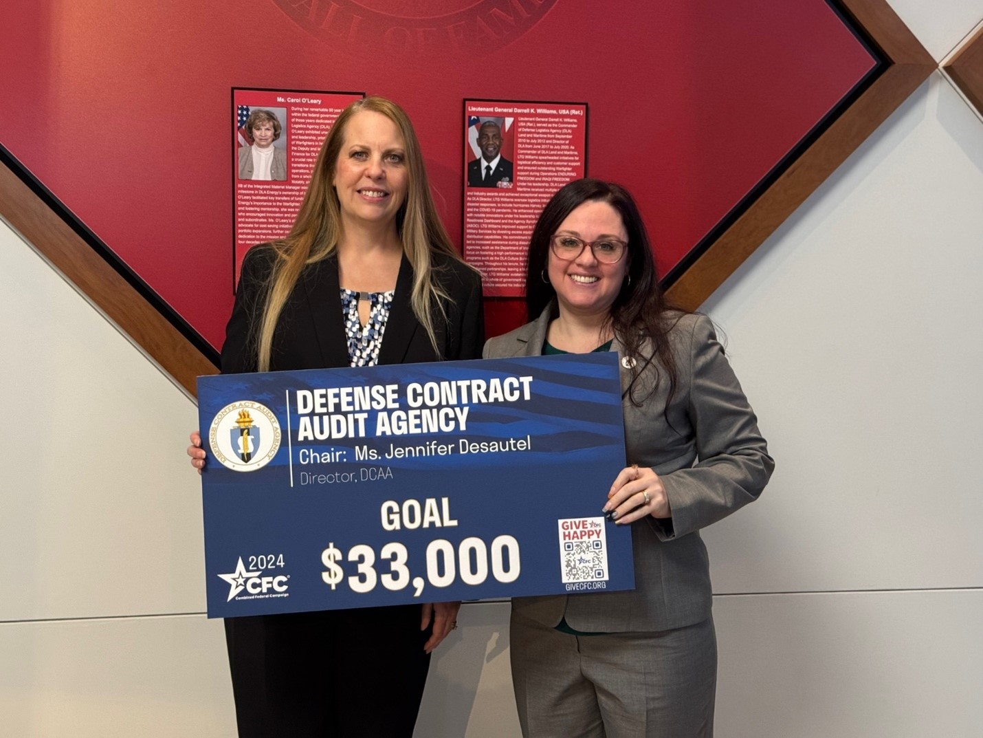 Ms. Desautel Sets DCAA’s 2024 CFC Goal > DCAA > Article View