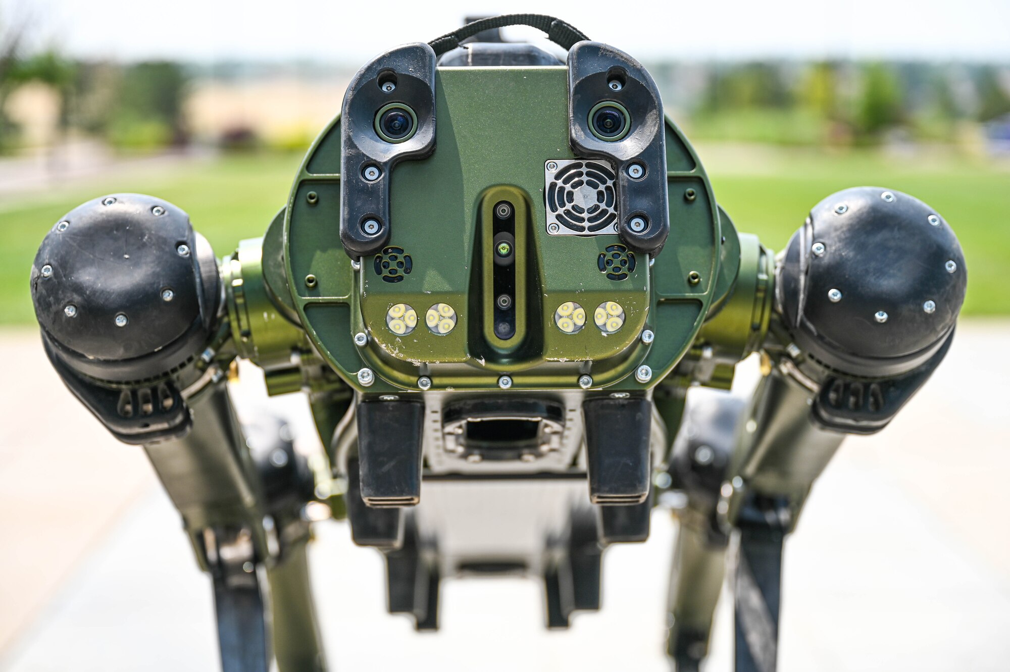 Chemical, biological, radiological, nuclear quadrupedal unmanned ground ...