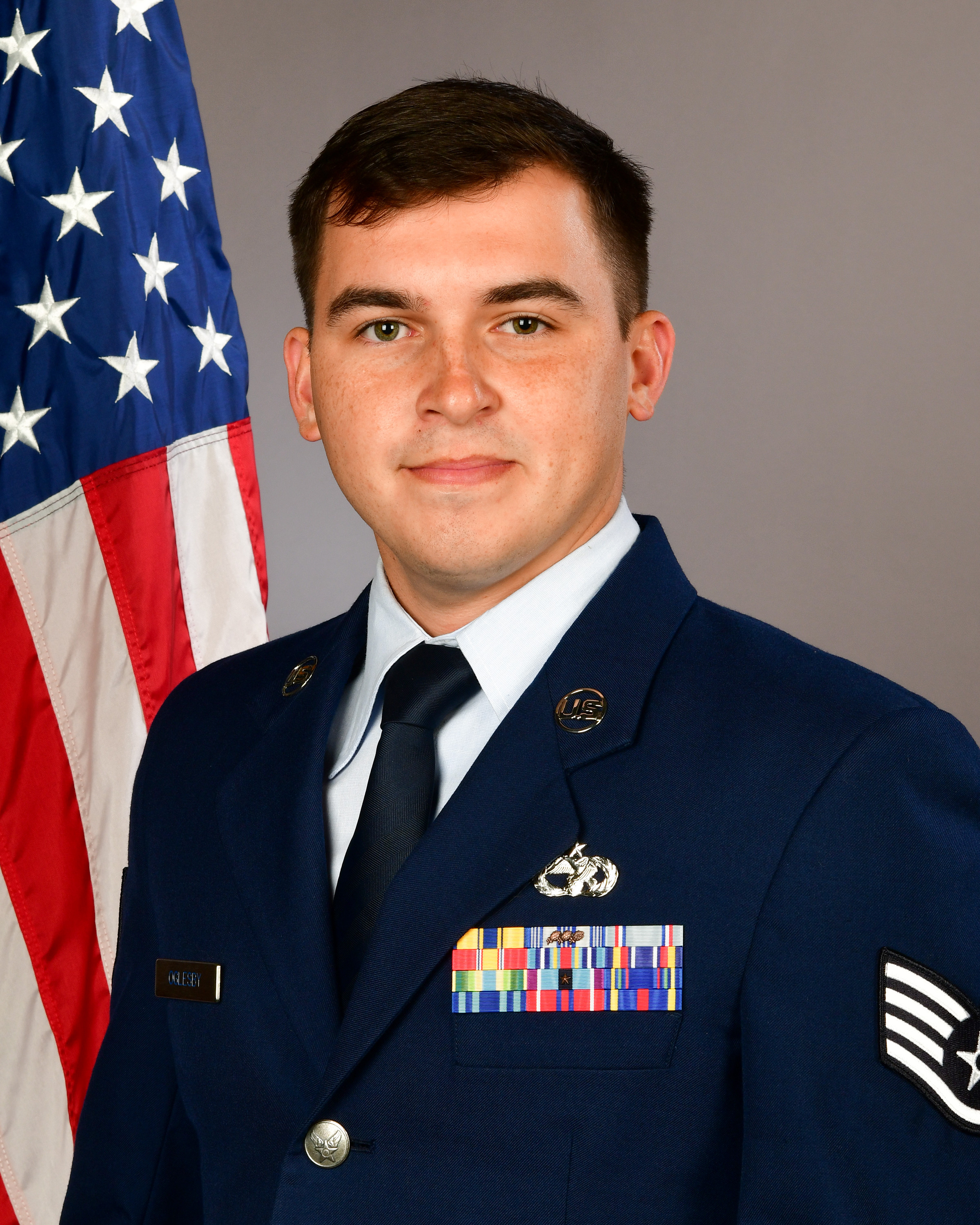 U.S. Air Force Staff Sgt. Mark Oglesby portrait