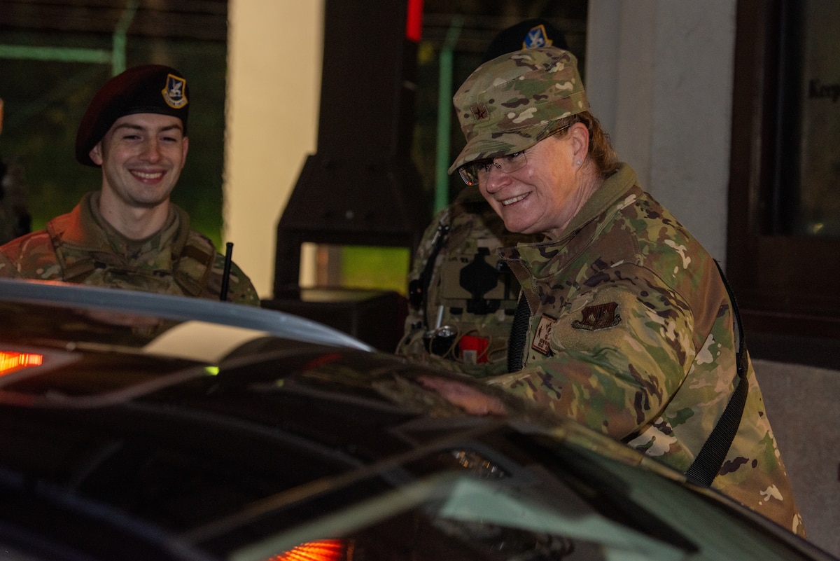 Have a great Air Force day: RAB leaders visit SFS at West Gate ...