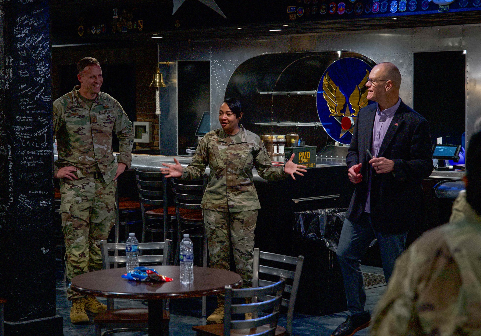 Retired CMSAF James A. Roy visits Maxwell AFB > Air University (AU ...