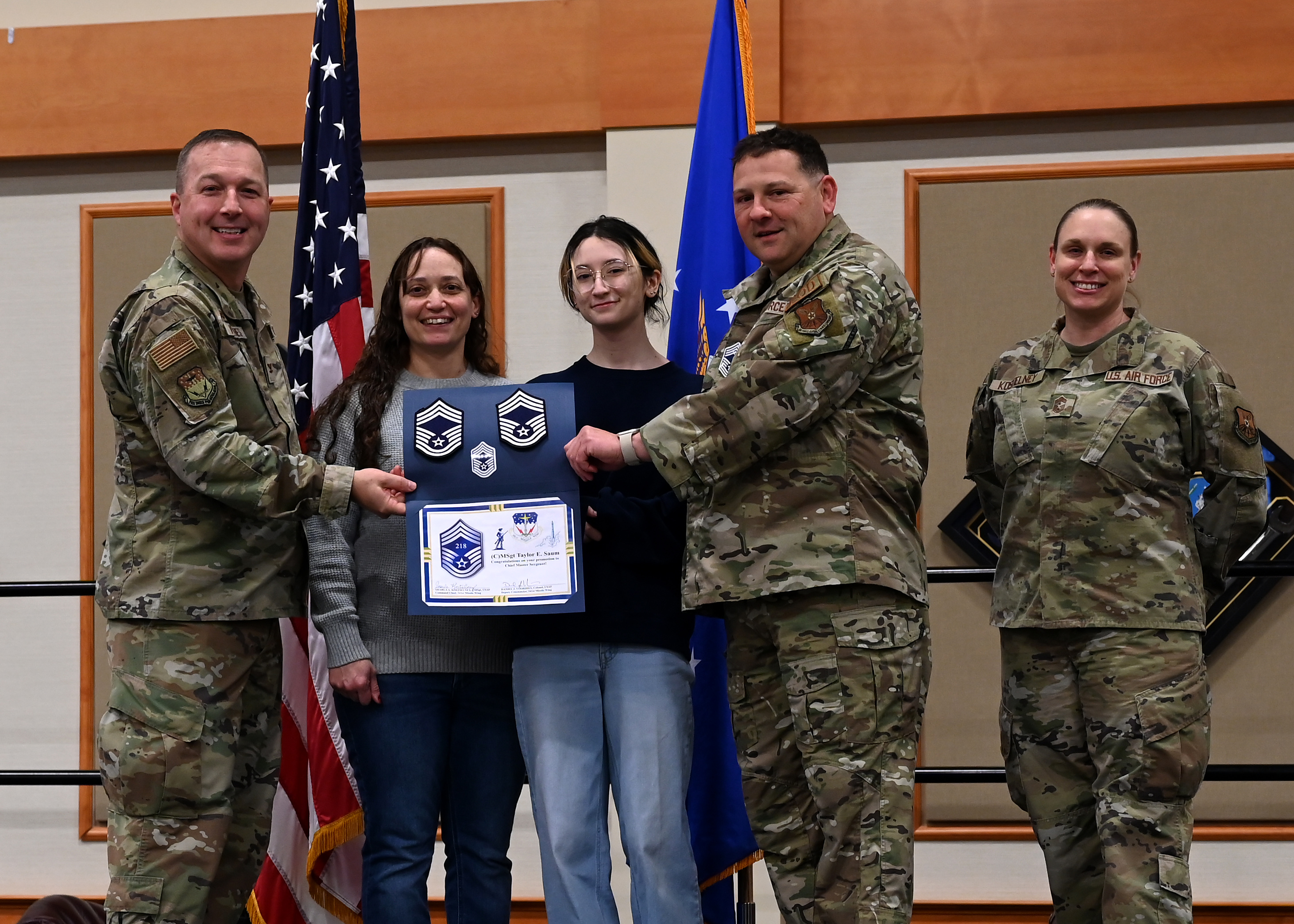 Malmstrom recognizes newest chief master sergeant selects > Malmstrom ...