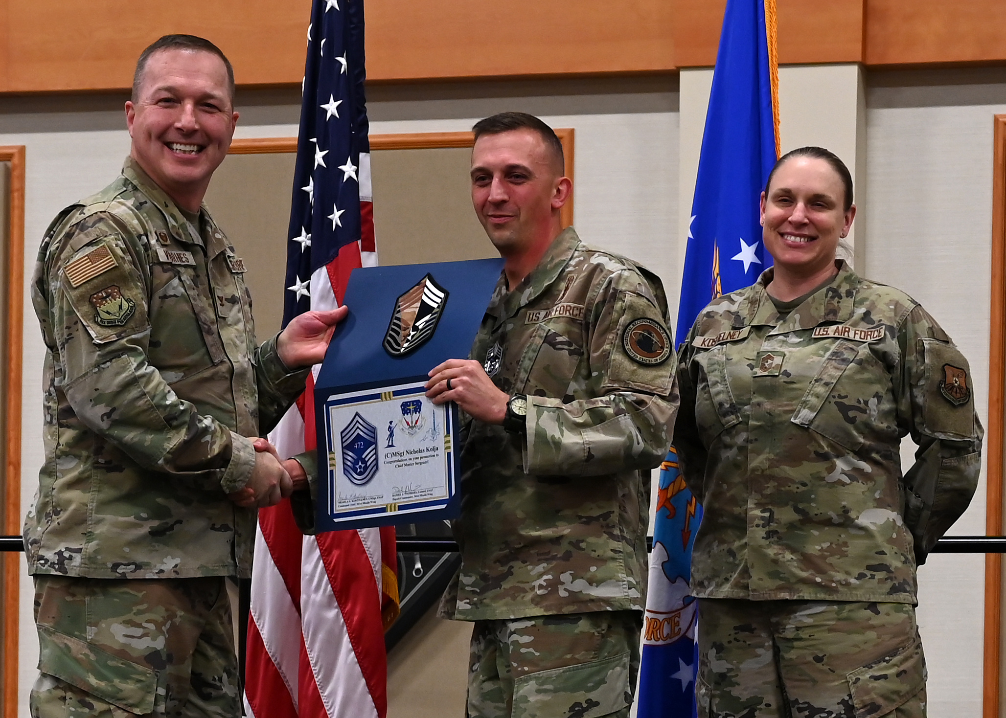 Malmstrom recognizes newest chief master sergeant selects > Malmstrom Air Force Base > Article ...