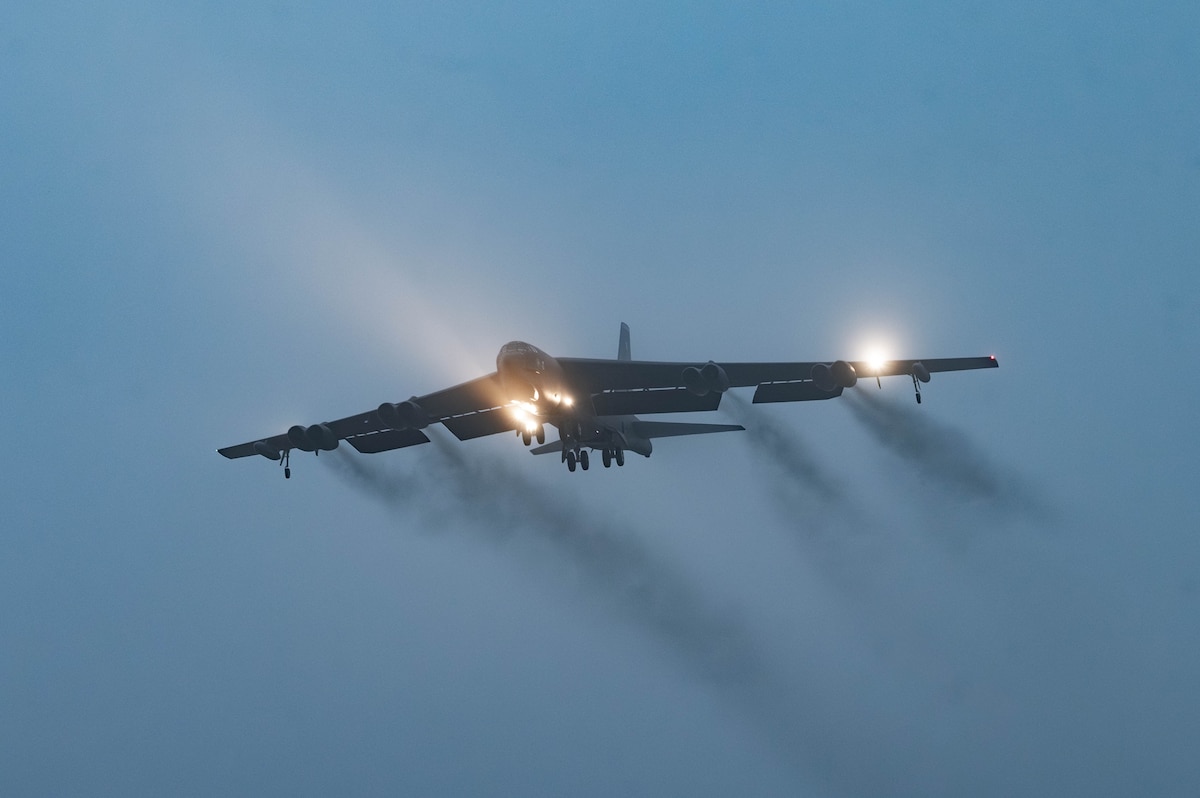 U.S. bombers deploy to England for latest European bomber task force ...