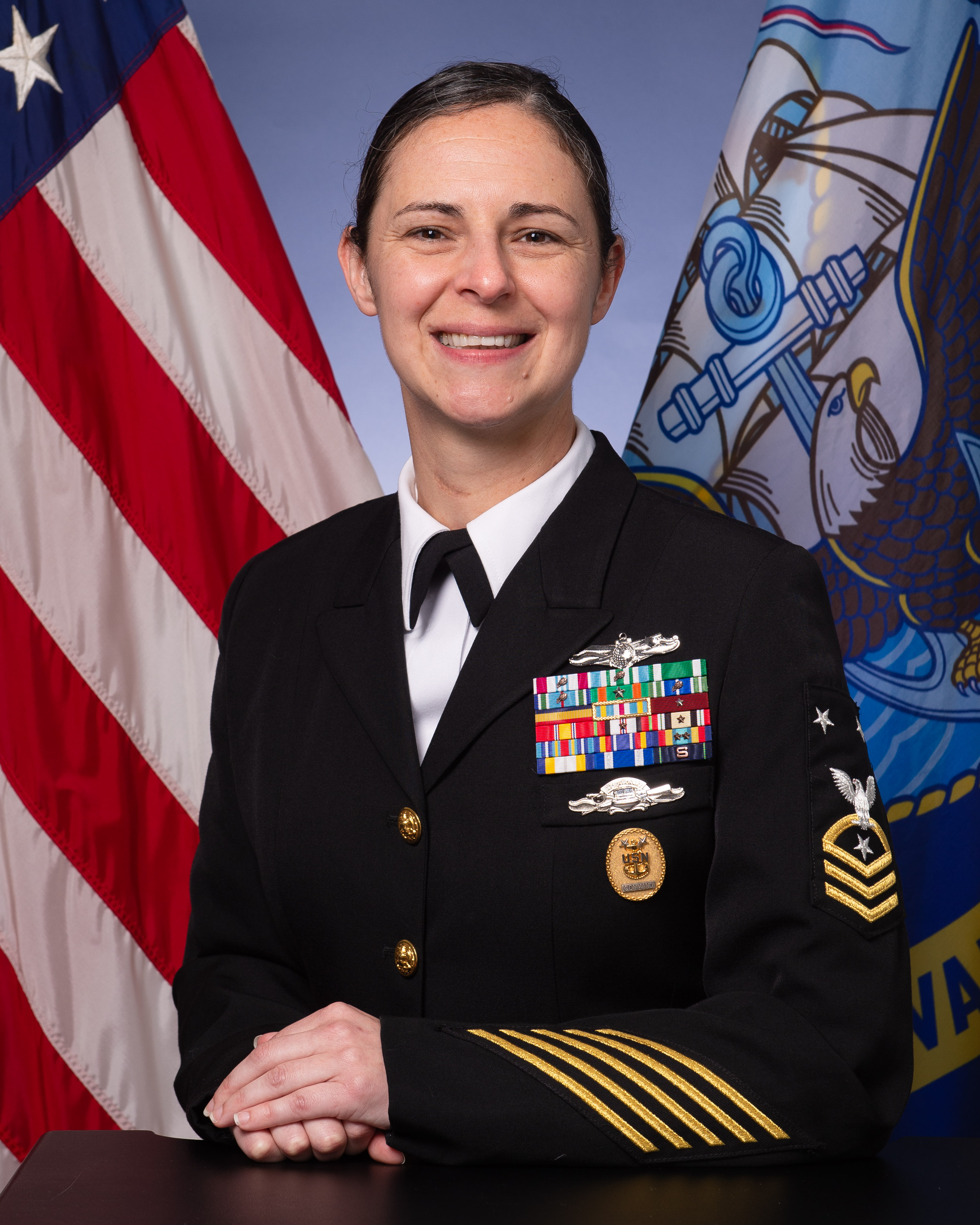 CMDCM Angela L. Quackenbush, Command Master Chief, Cryptologic Warfare ...