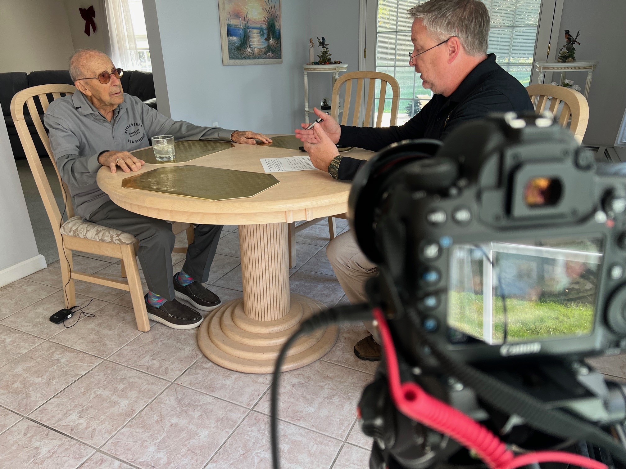 Army Reserve historian documents 100-year-old WWII veteran > U.S. Army ...