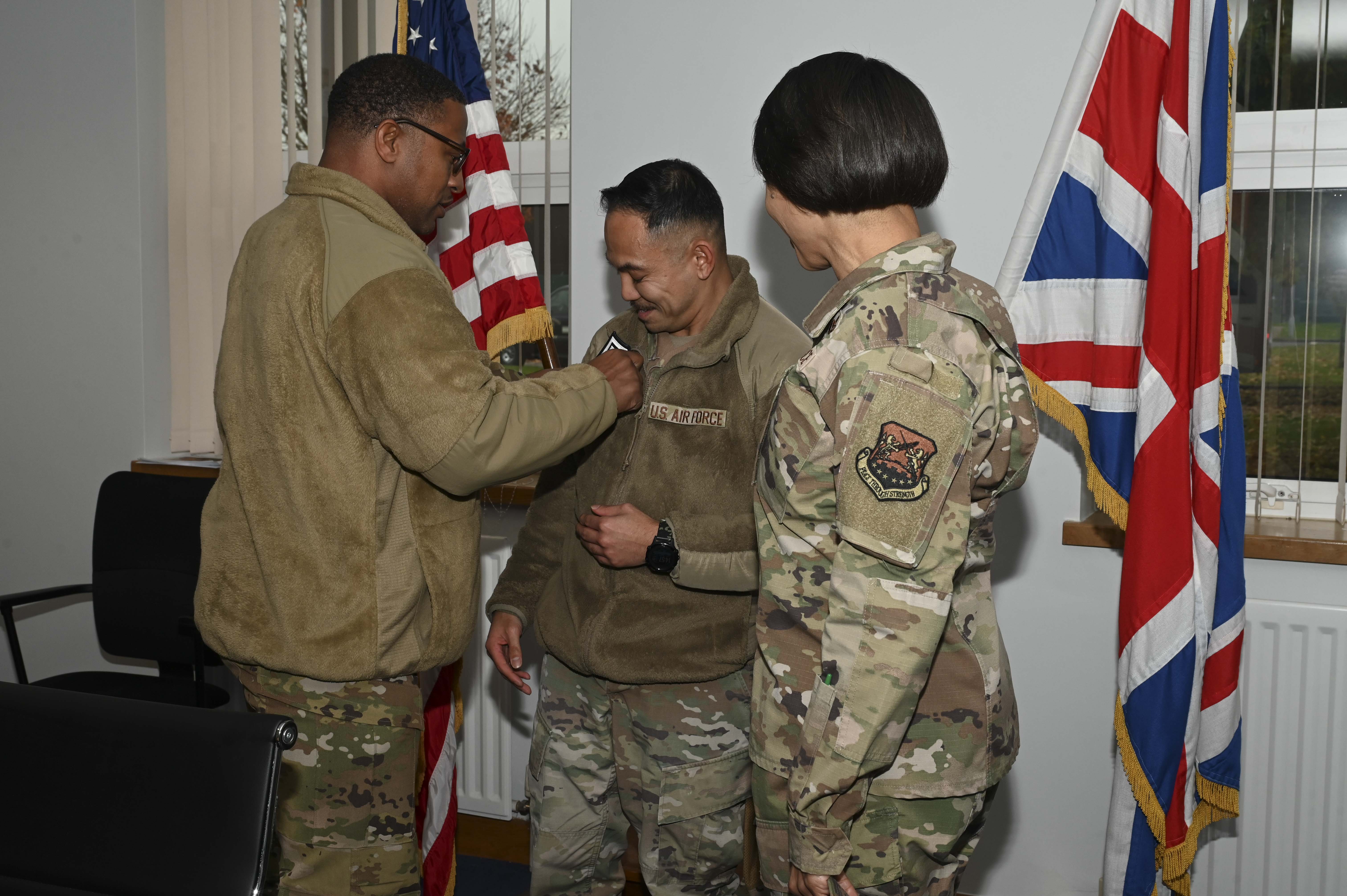 The 100th ARW command team congratulates Chief Master Sergeant selects ...