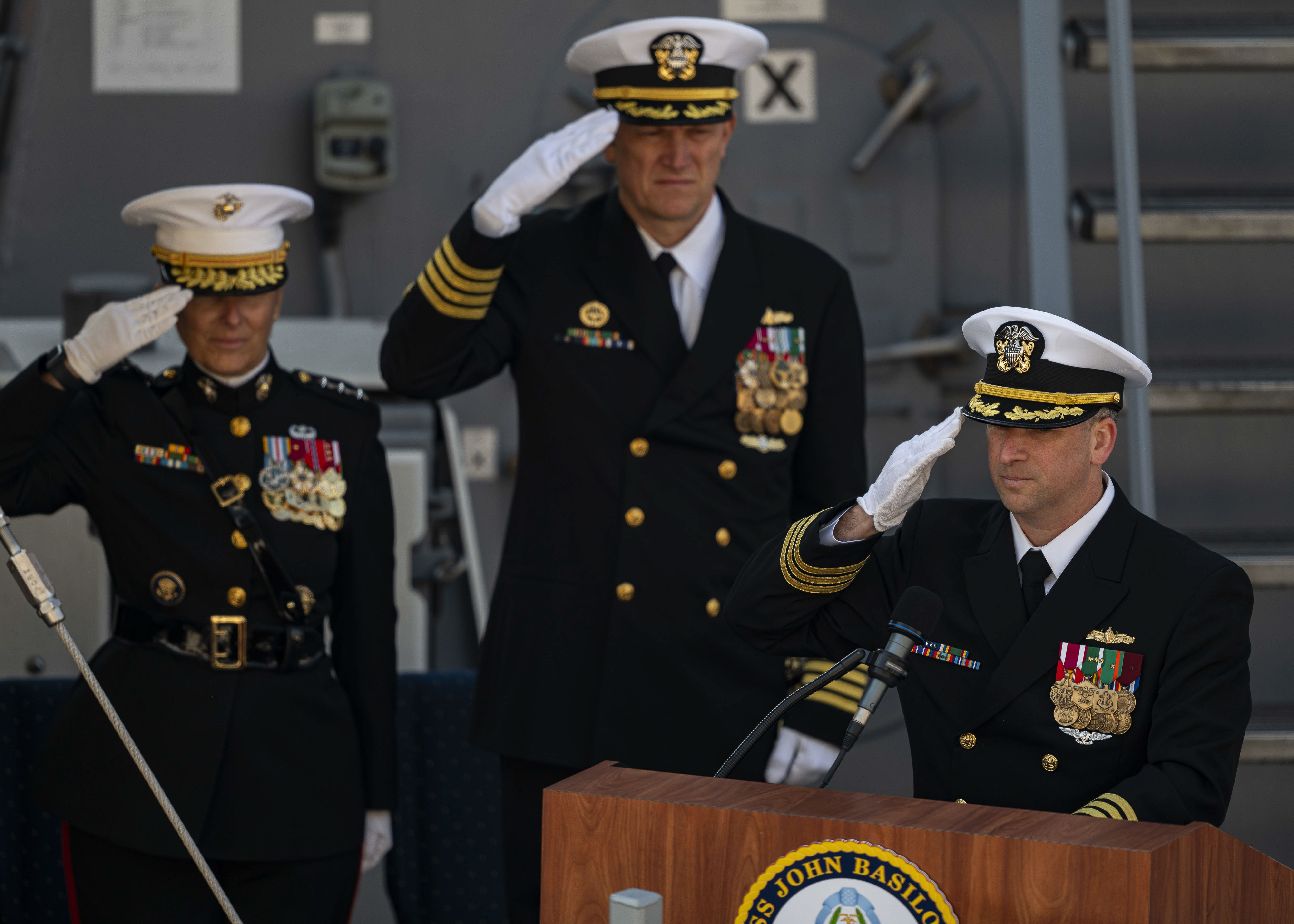 A Living Legacy, USS John Basilone (DDG 122) Commissions > U.S. Fleet ...