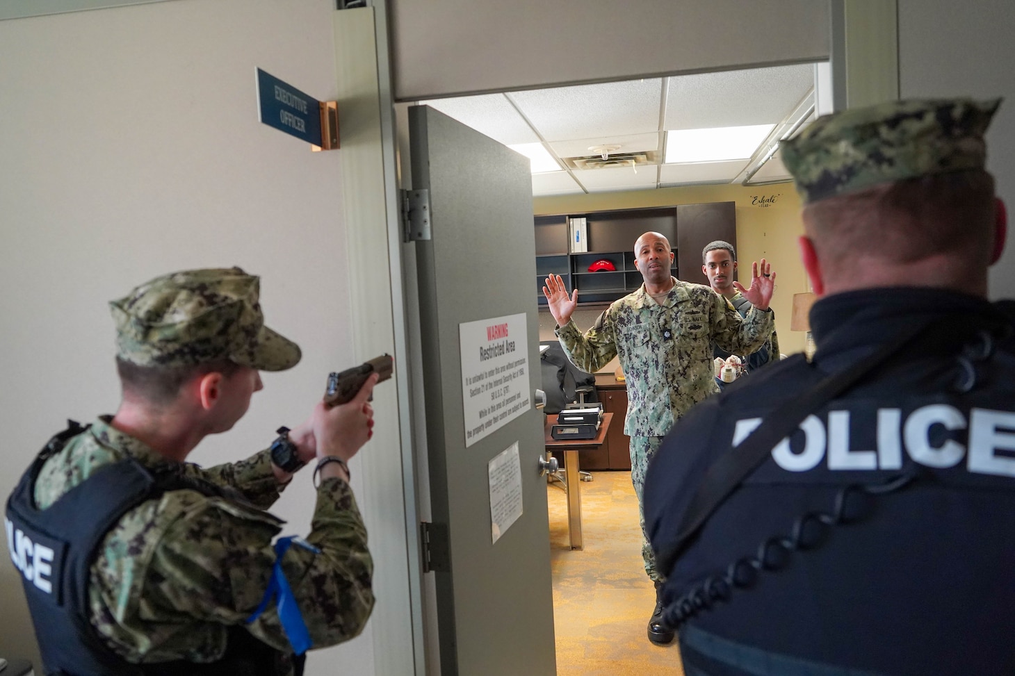 NSA Hampton Roads conducts hostage situation training > Commander, Navy ...