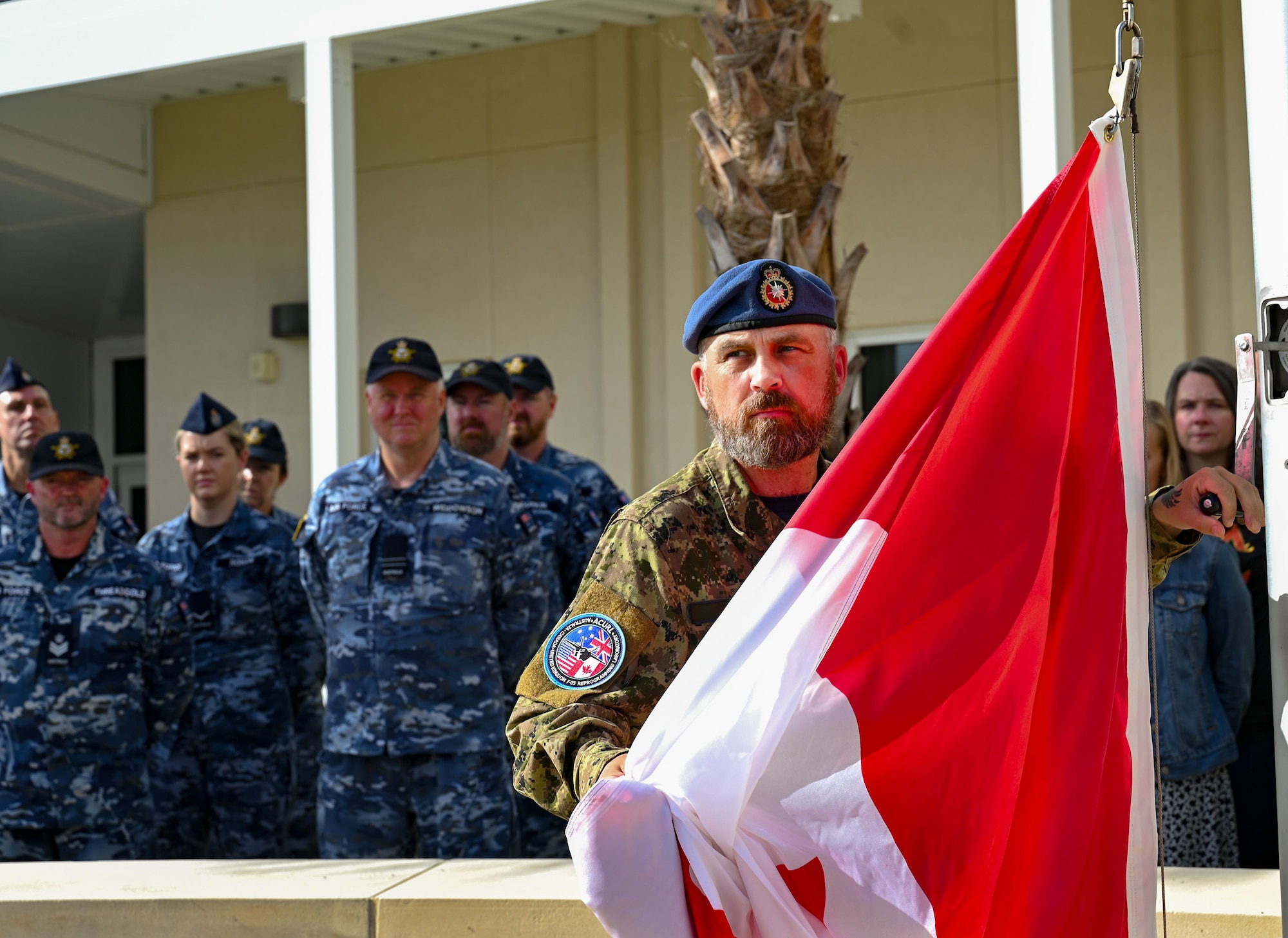 Canada raises flag joining international reprogramming lab team > Eglin ...