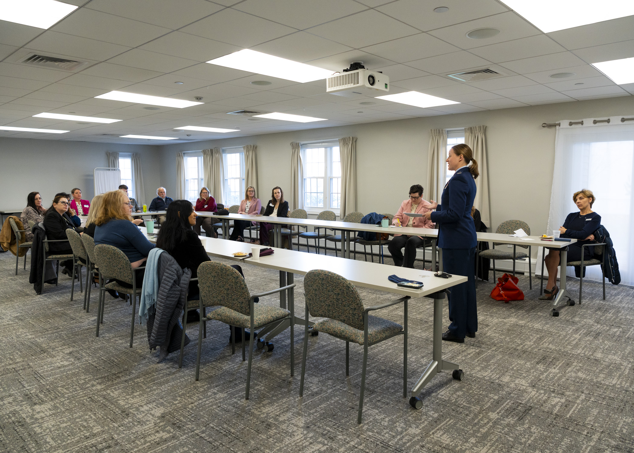 Hanscom AFB leader connects with local business community > Air Force ...