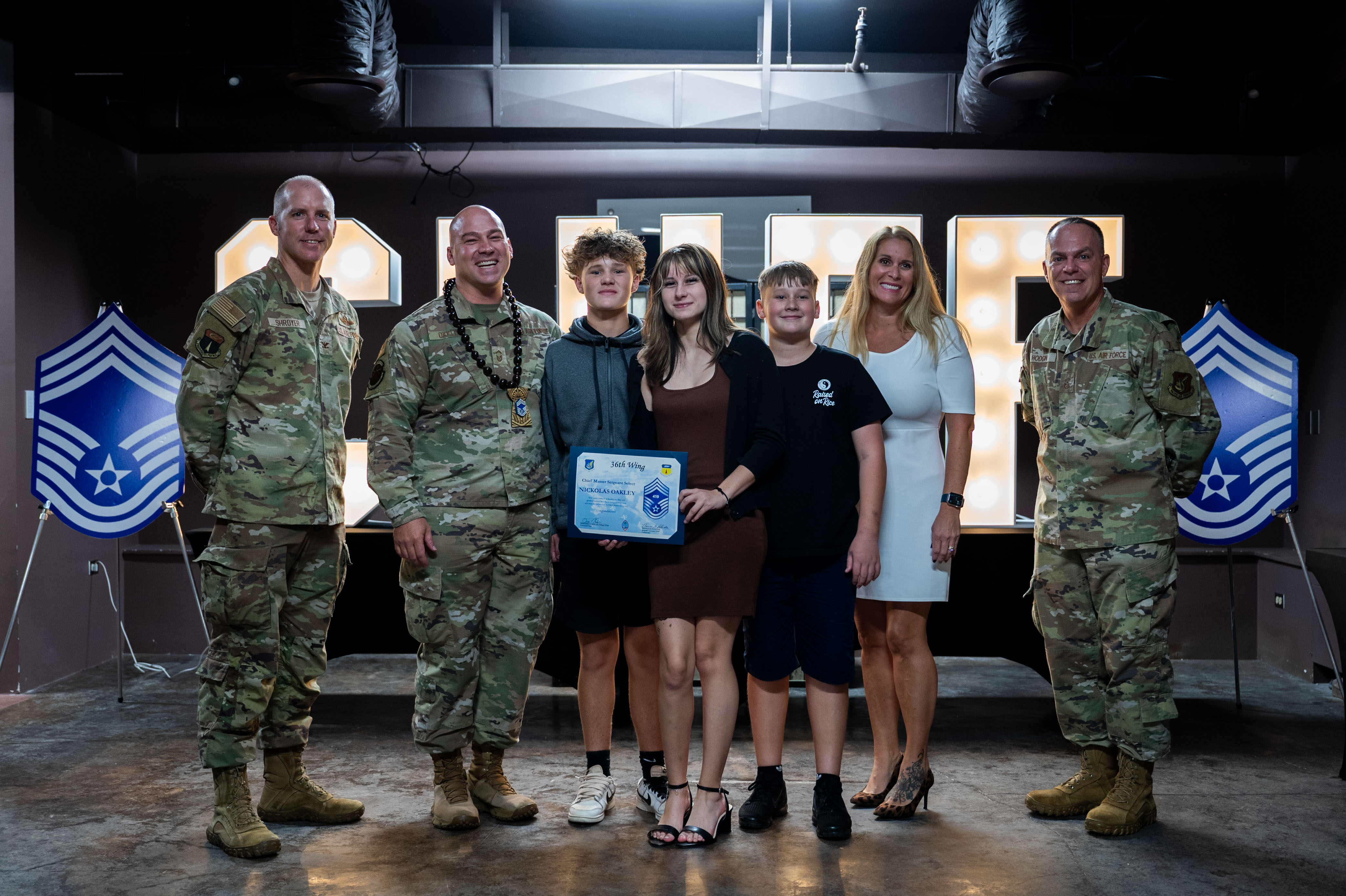 Team Andersen hosts Chief Release Party > Andersen Air Force Base > Article Display