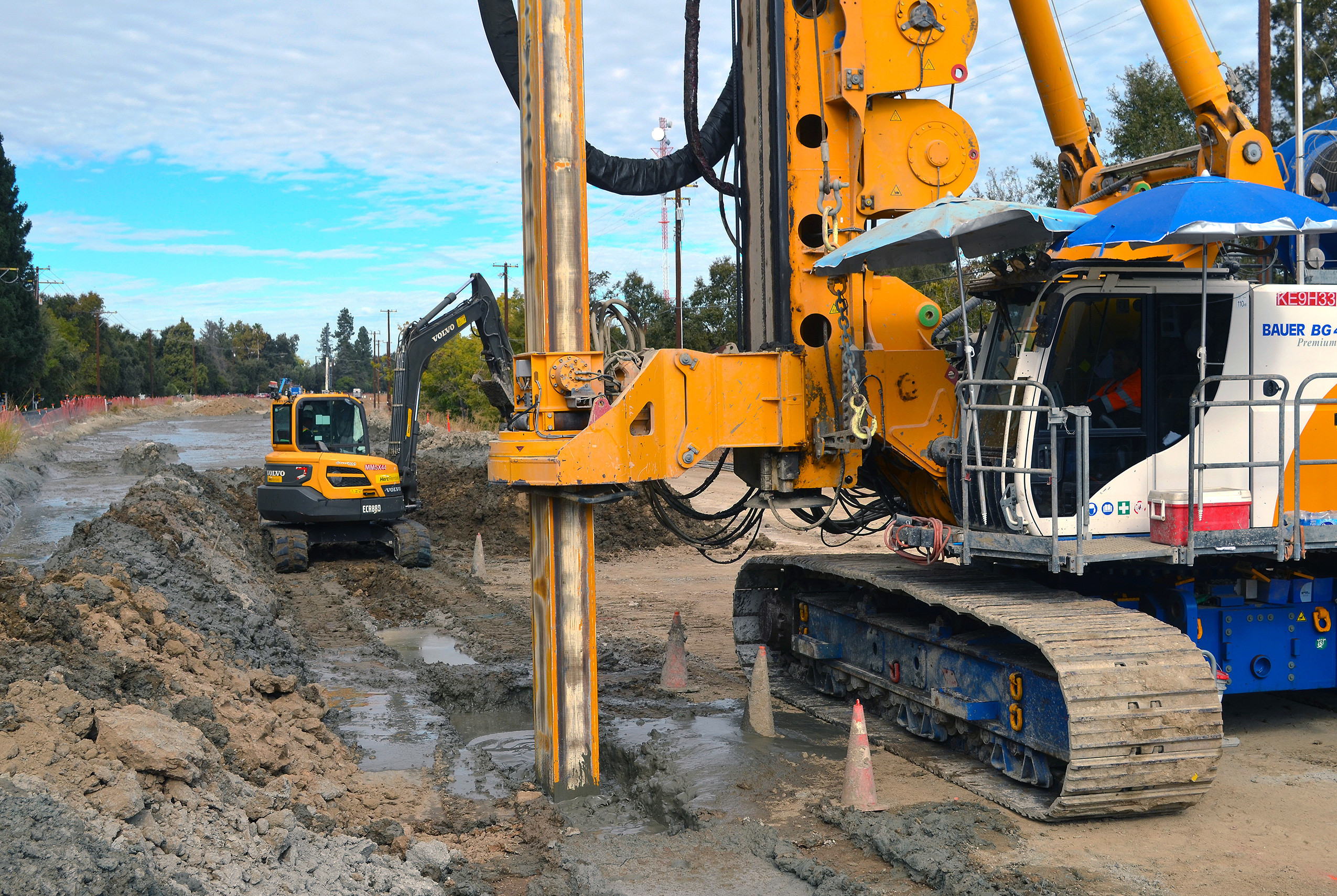 Natomas Levees Cutoff Wall Construction