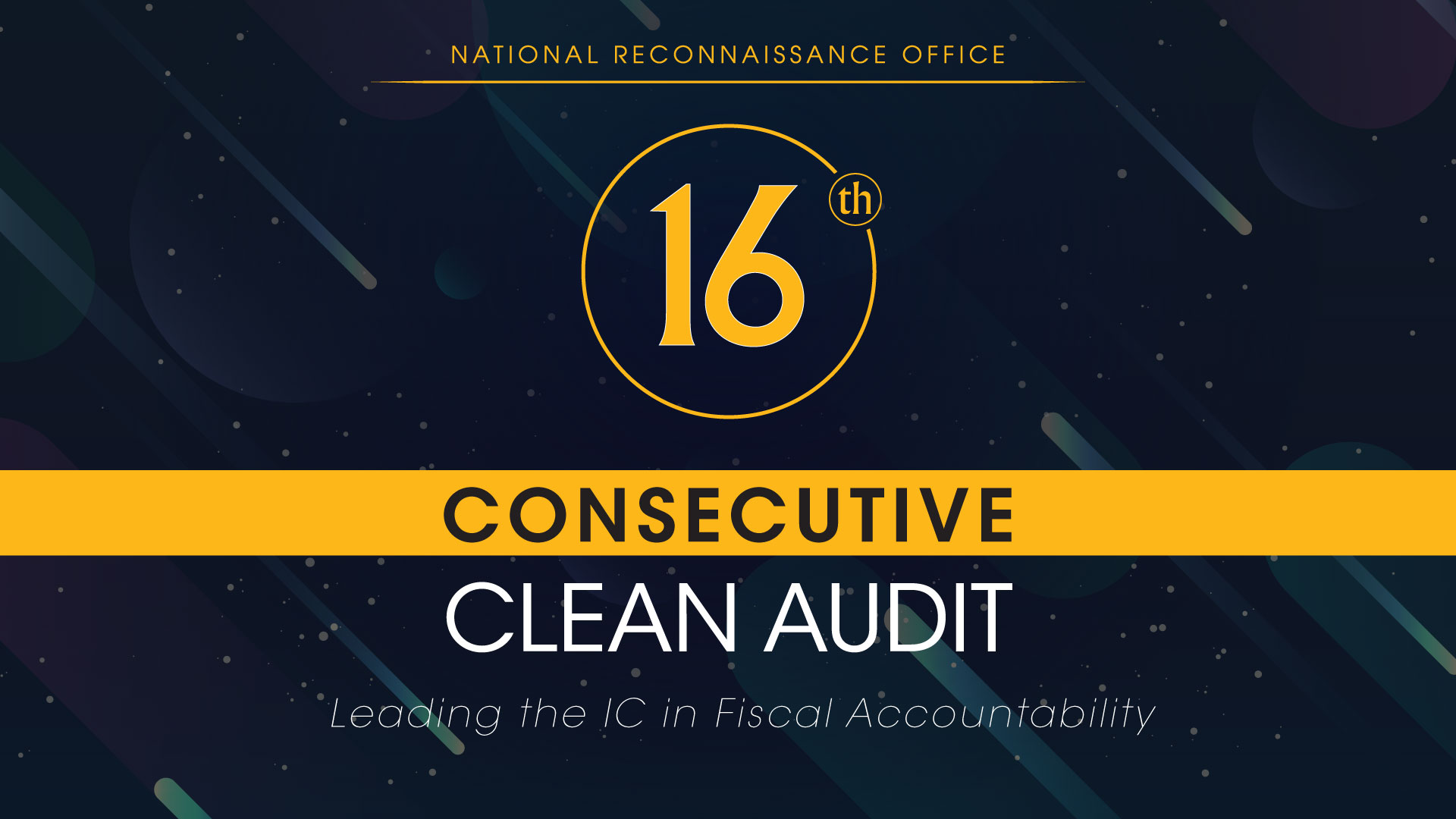 NRO Achieves 16th Consecutive Clean Audit > > Press Release Article