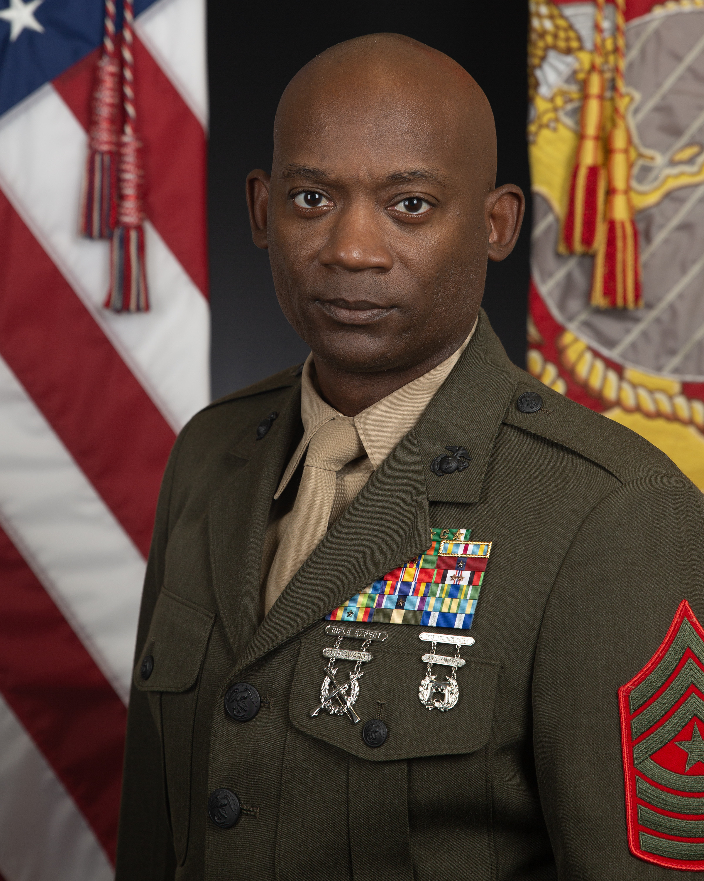 Sergeant Major Roshod M. Browning > 8th Marine Corps District > Biography