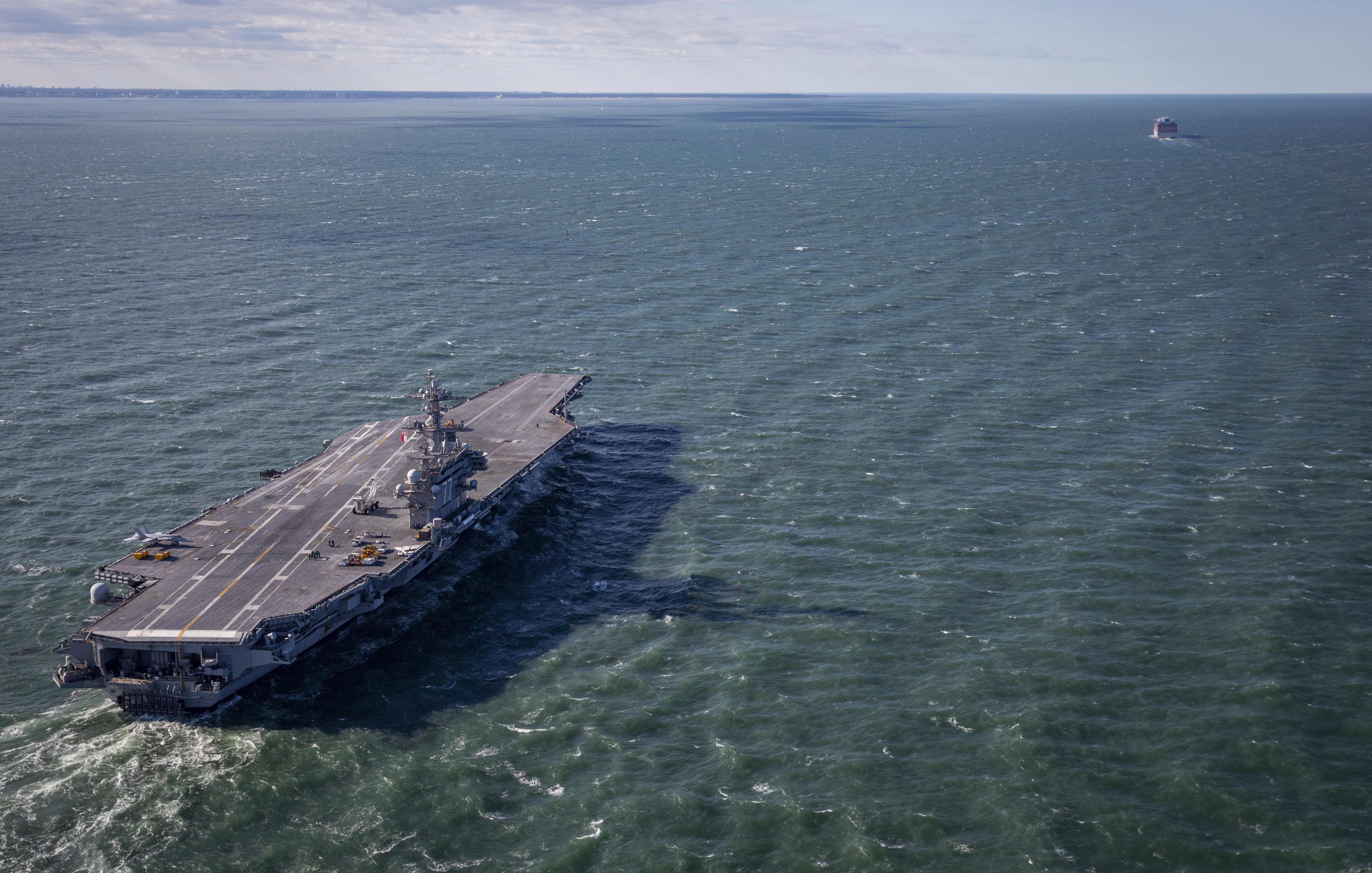 USS GEORGE H.W. BUSH COMPLETES 10-MONTH MAINTENANCE PERIOD AND SEA ...