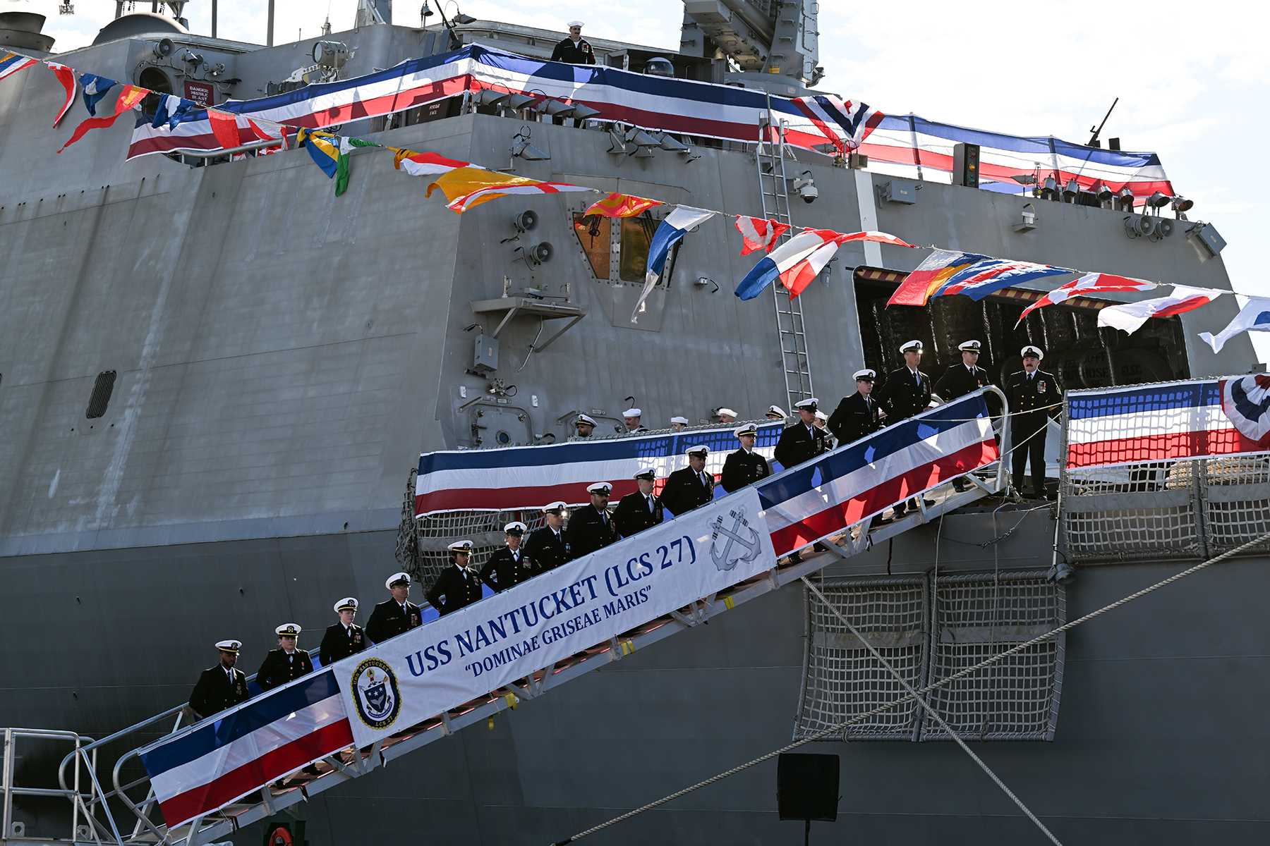 Greatest Lady of the Seas, USS Nantucket Commissions > Commander, Naval ...