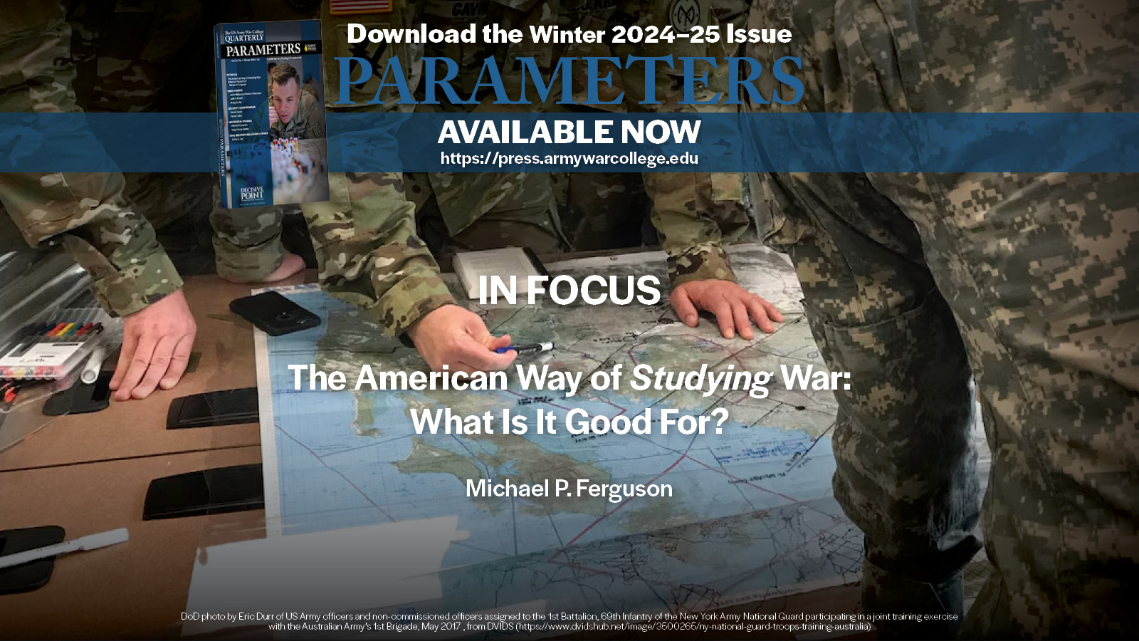 Parameters | Winter 2024–25 > US Army War College - Strategic Studies ...