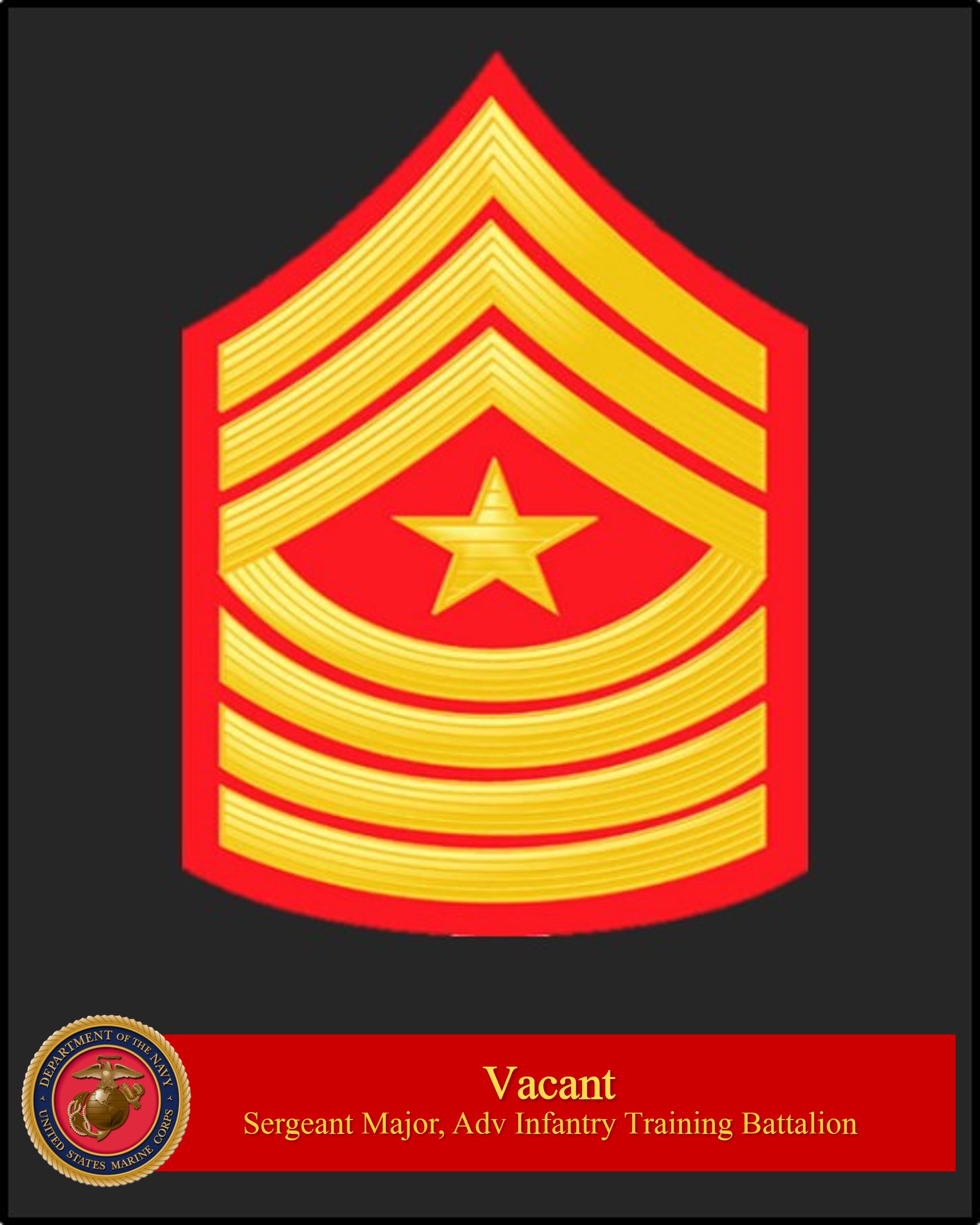 Vacant > School of Infantry - West > Biography