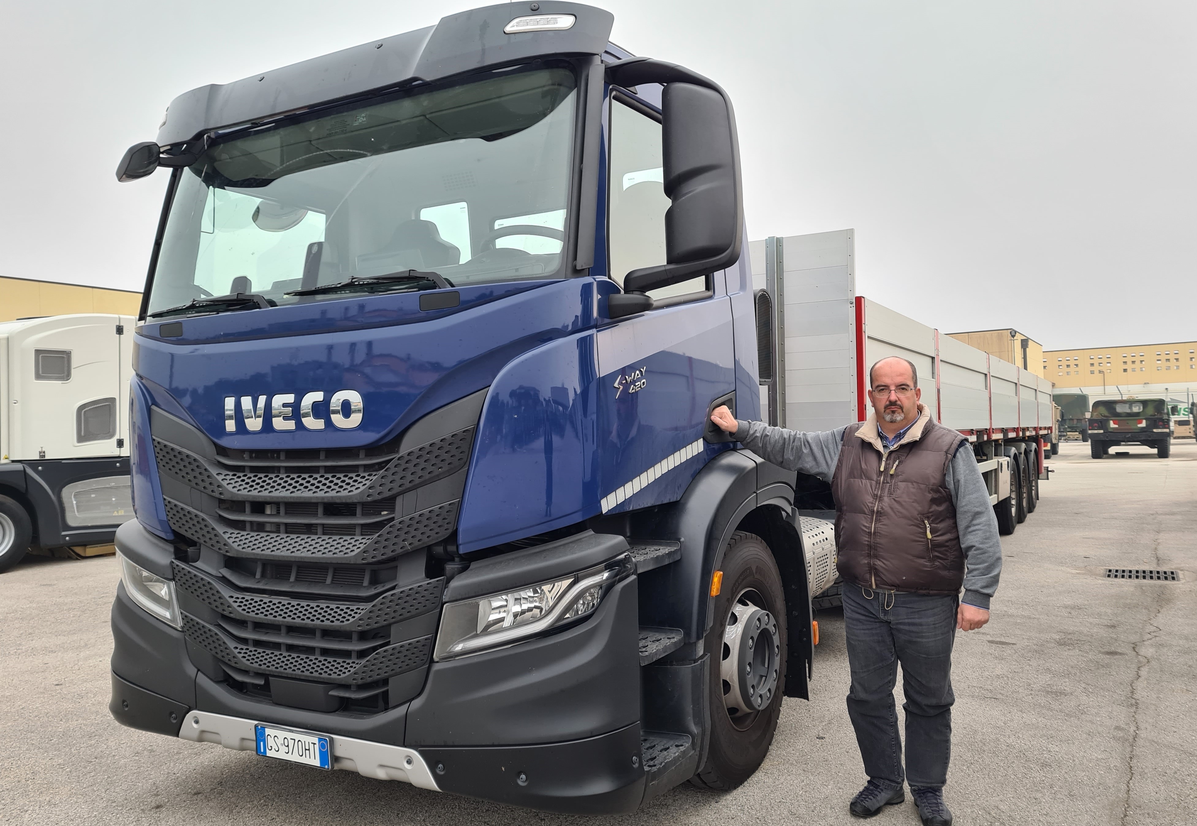Former school bus driver now LRC Italy TMP motor vehicle operator ...