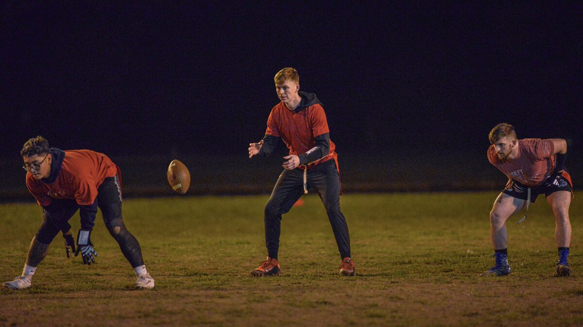 Intramural Flag Football Boosts Morale, Fitness Among Military ...