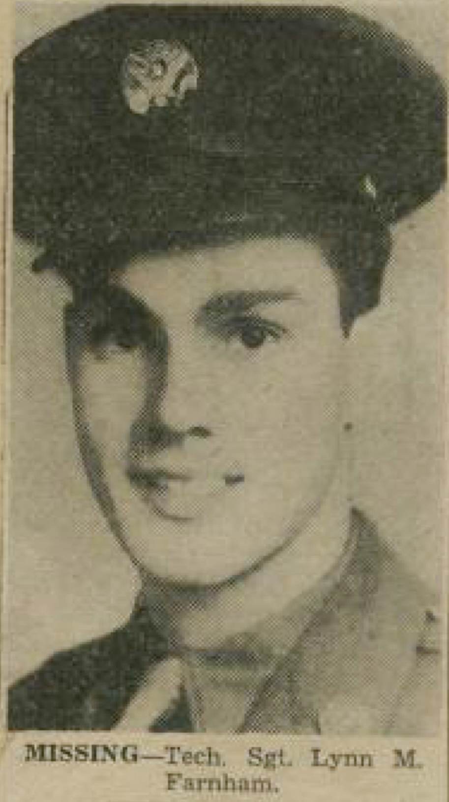 Airman Accounted for from WWII (Farnham, L.) > Defense POW/MIA ...