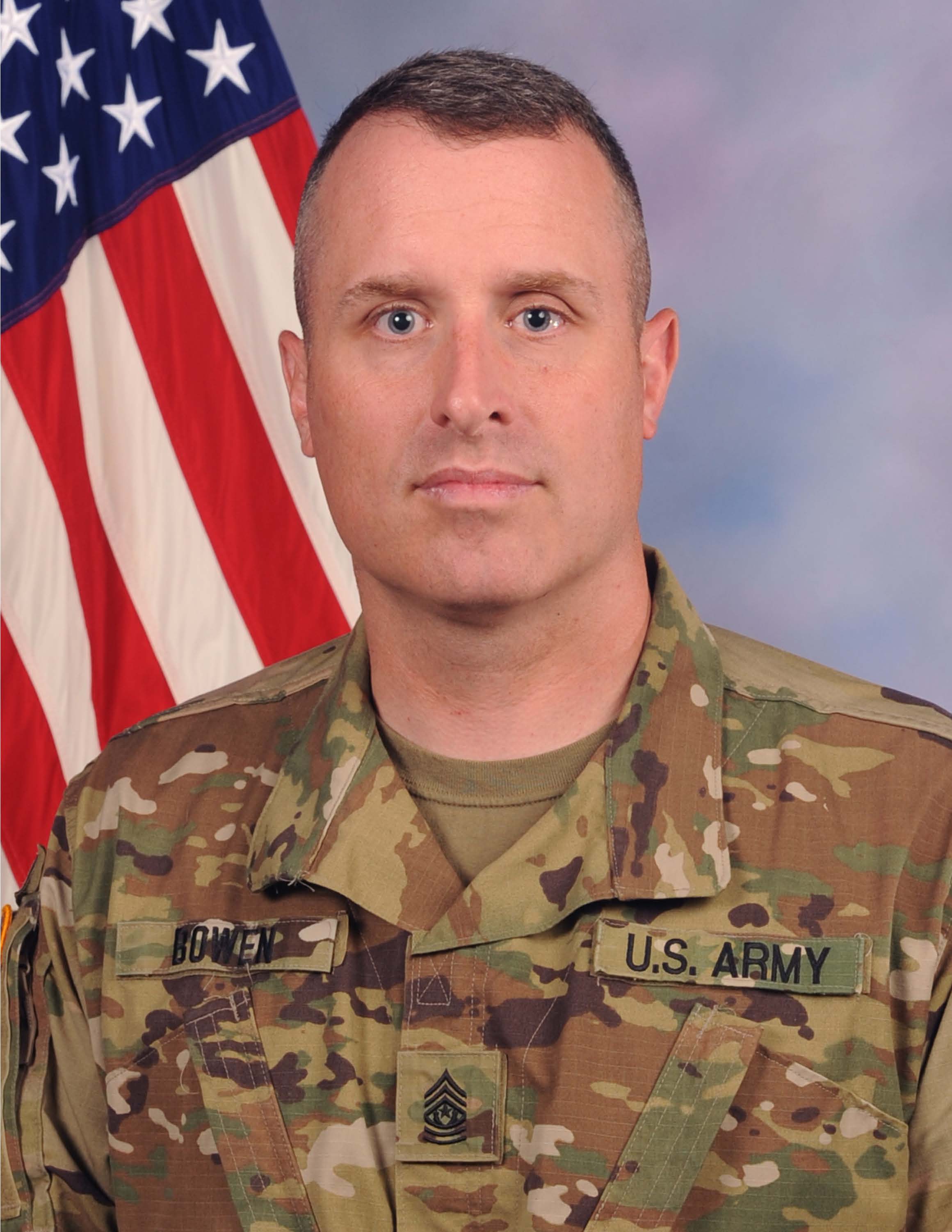 CSM Brendan Bowen > Camp Edwards Training Site > Biographies