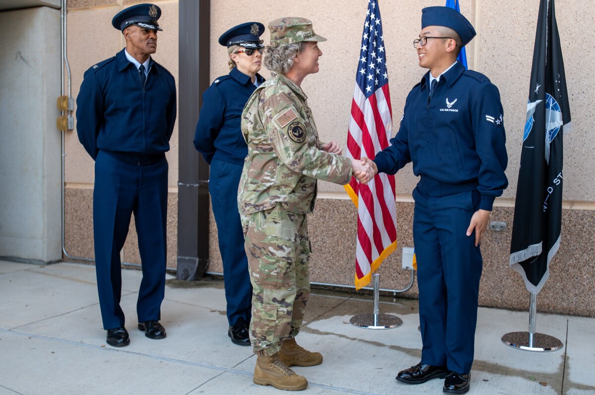 AFOSI’s top officer serves as BMT graduation ‘reviewing official ...