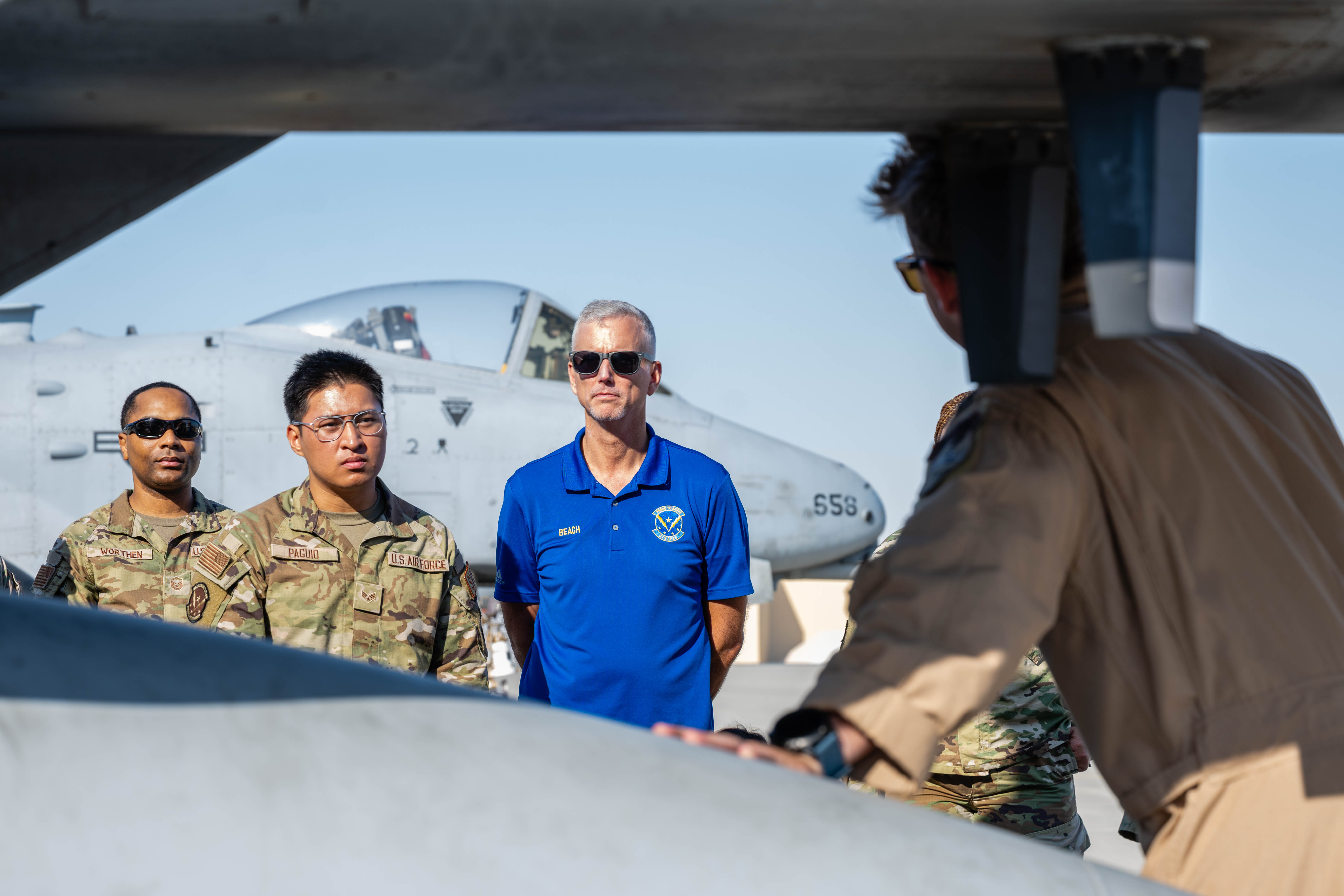 379th EFSS Pet the Jet > U.S. Air Forces Central > Article Display