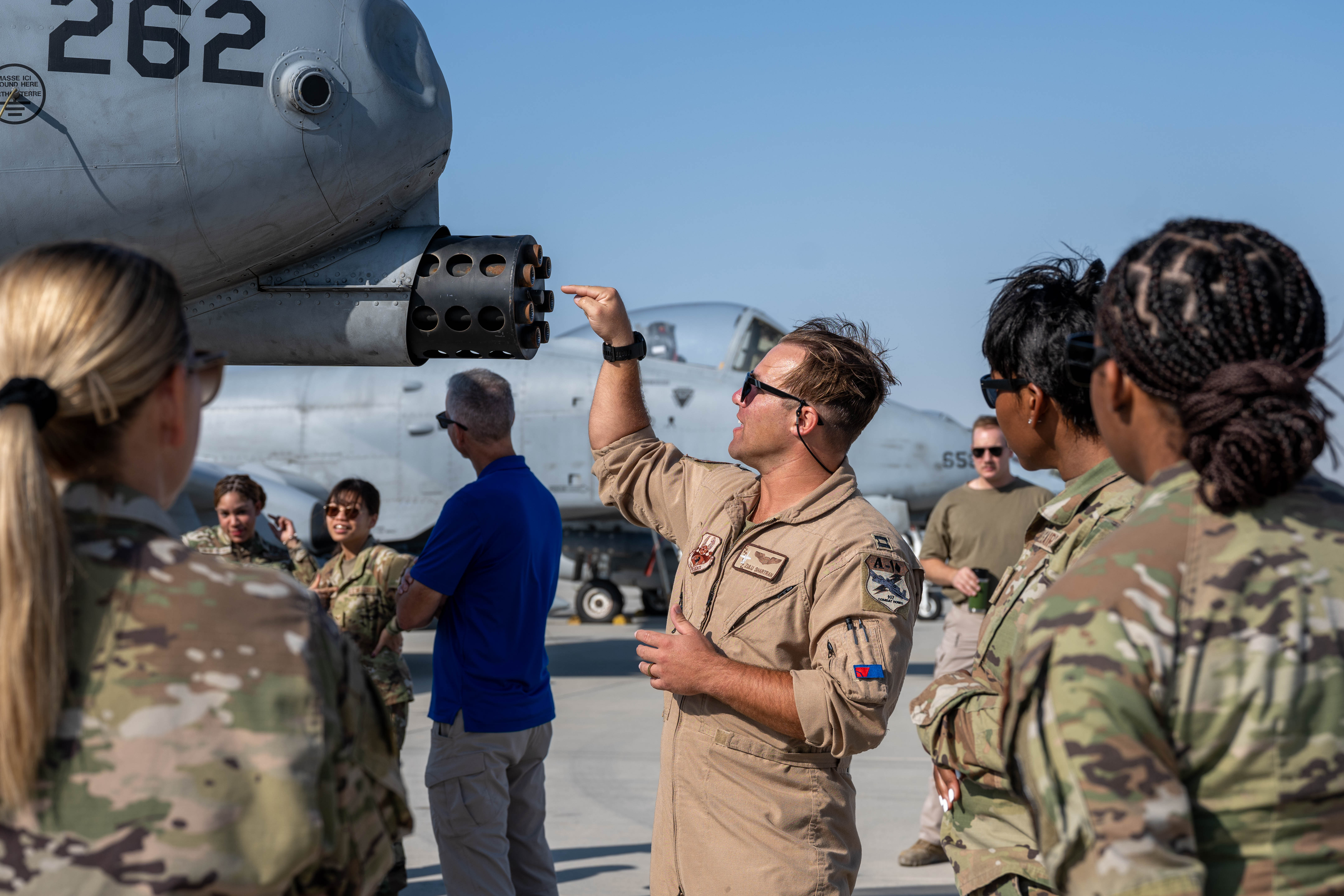 379th EFSS Pet the Jet > U.S. Air Forces Central > Article Display