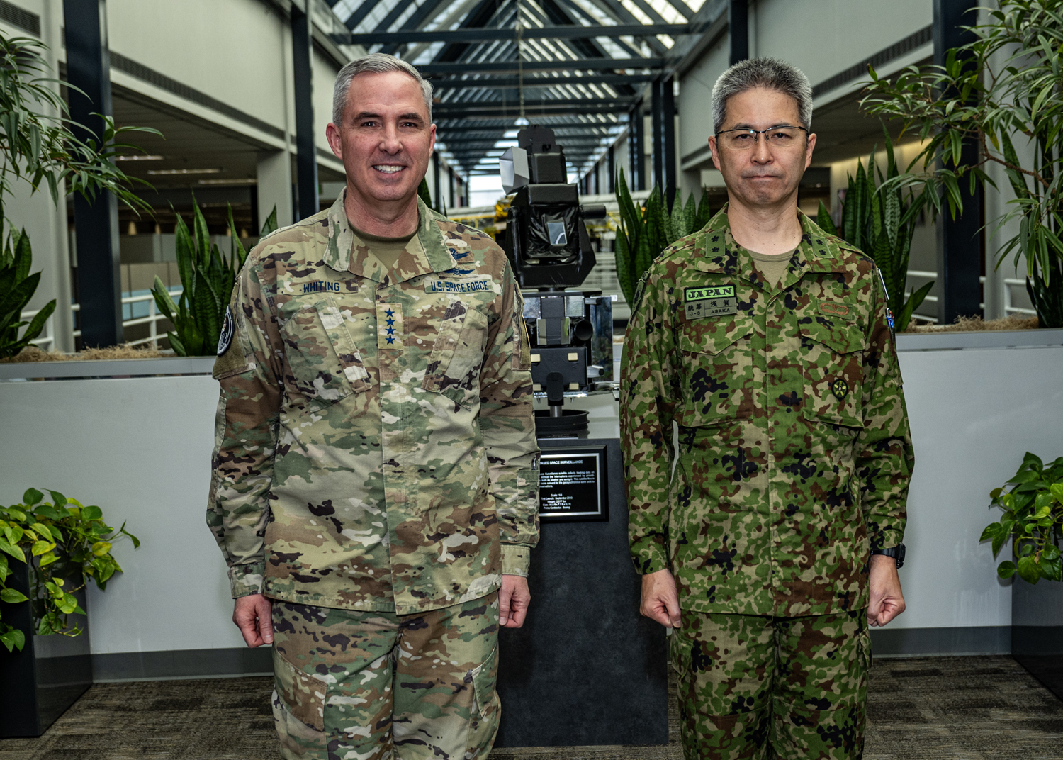 Usspacecom Hosts Japanese Deputy Director General United States Space