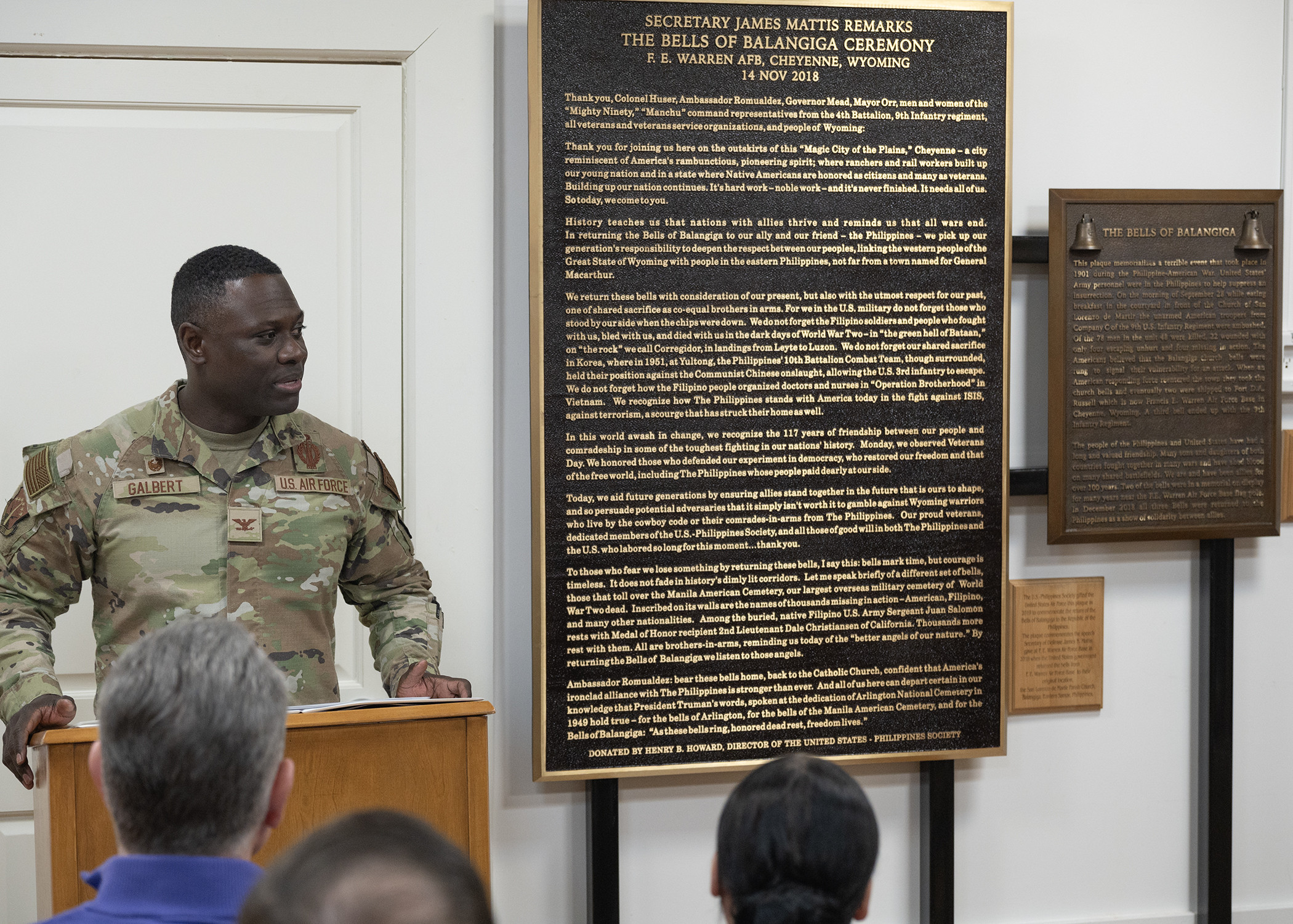 90th Missile Wing unveils plaque > F.E. Warren Air Force Base > Article ...