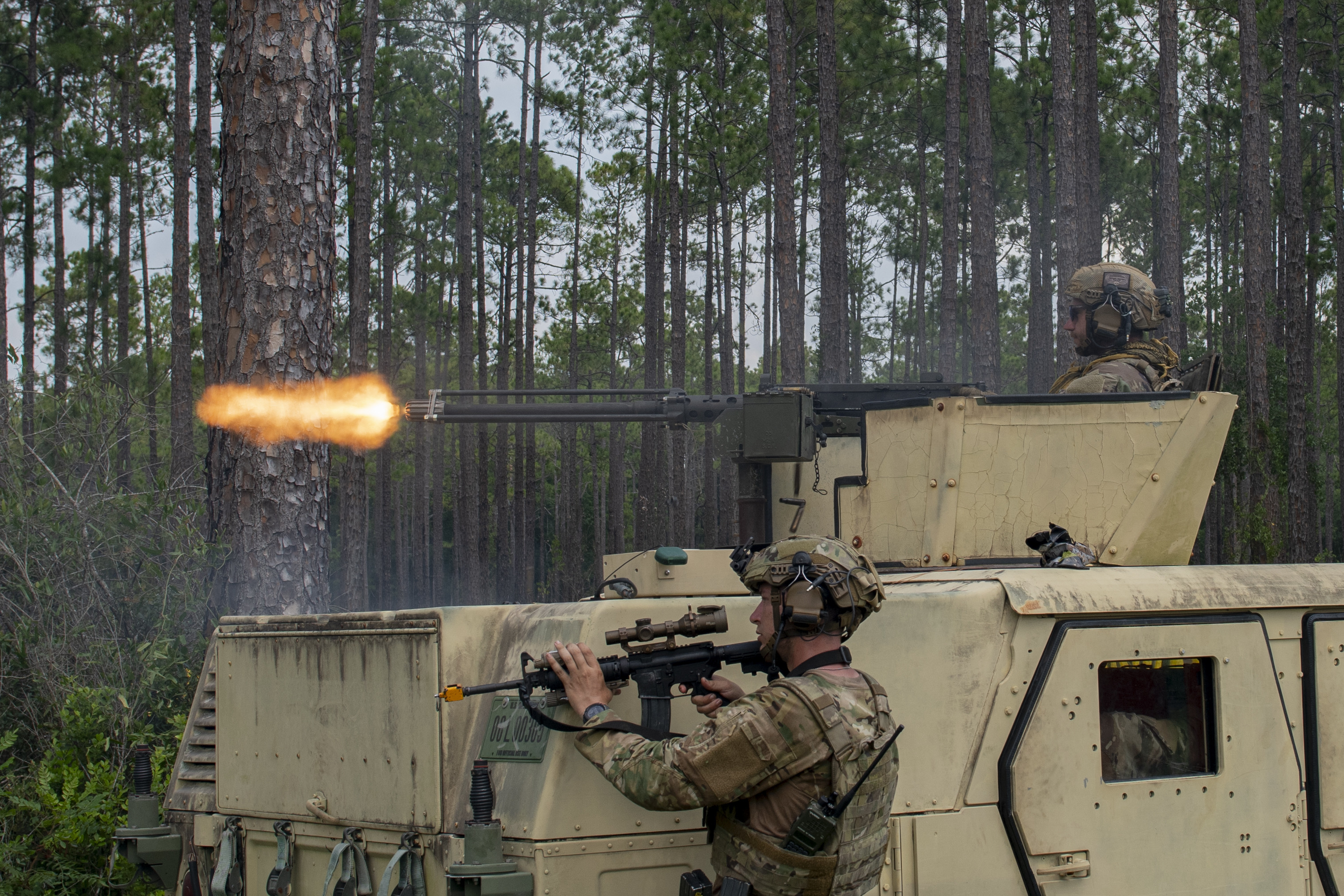 822d BDS exercise austere airfield infiltration, defense against 20th ...