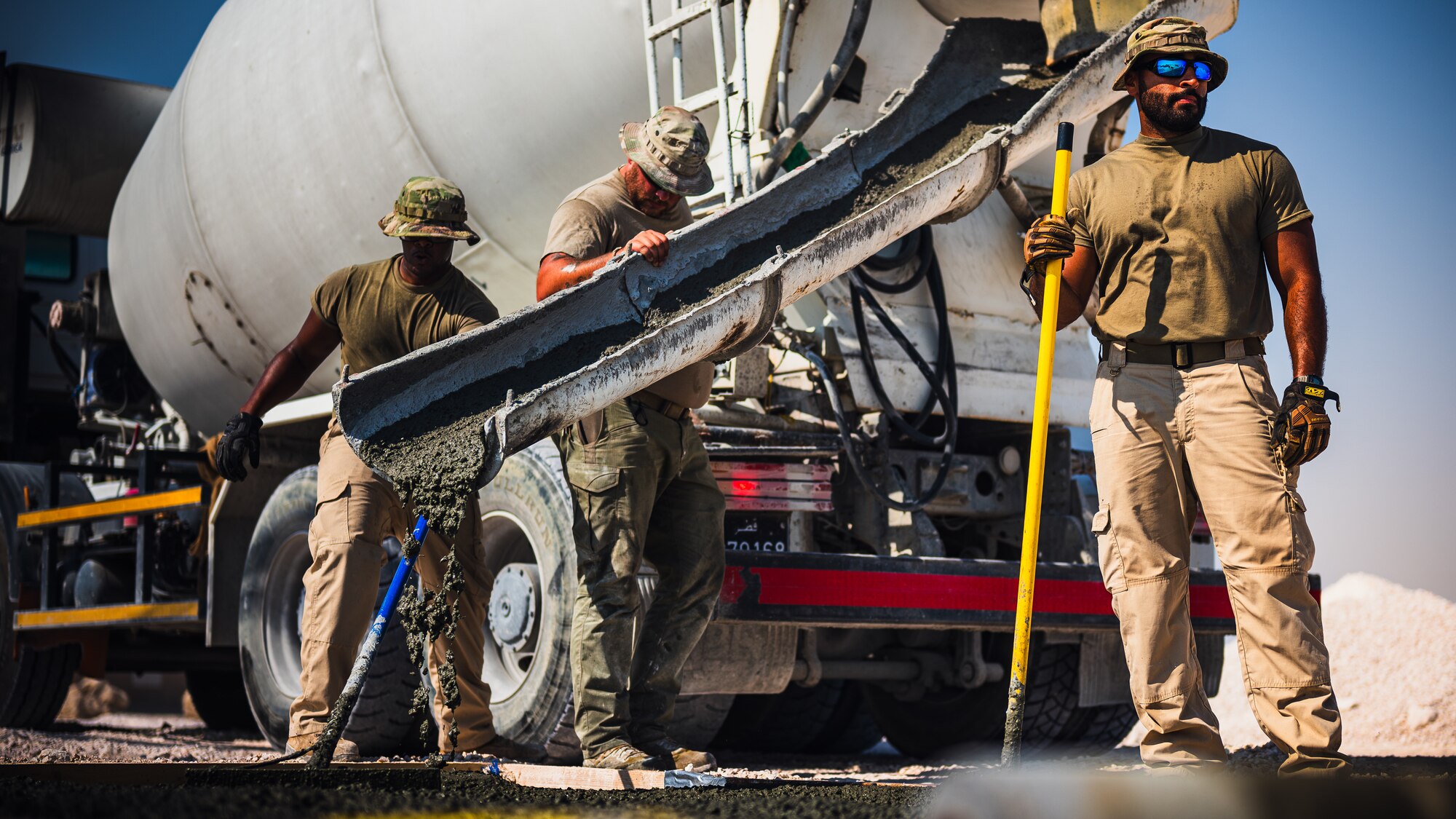 379th ECES “Dirt Boyz” revitalize the installation with an enduring ...