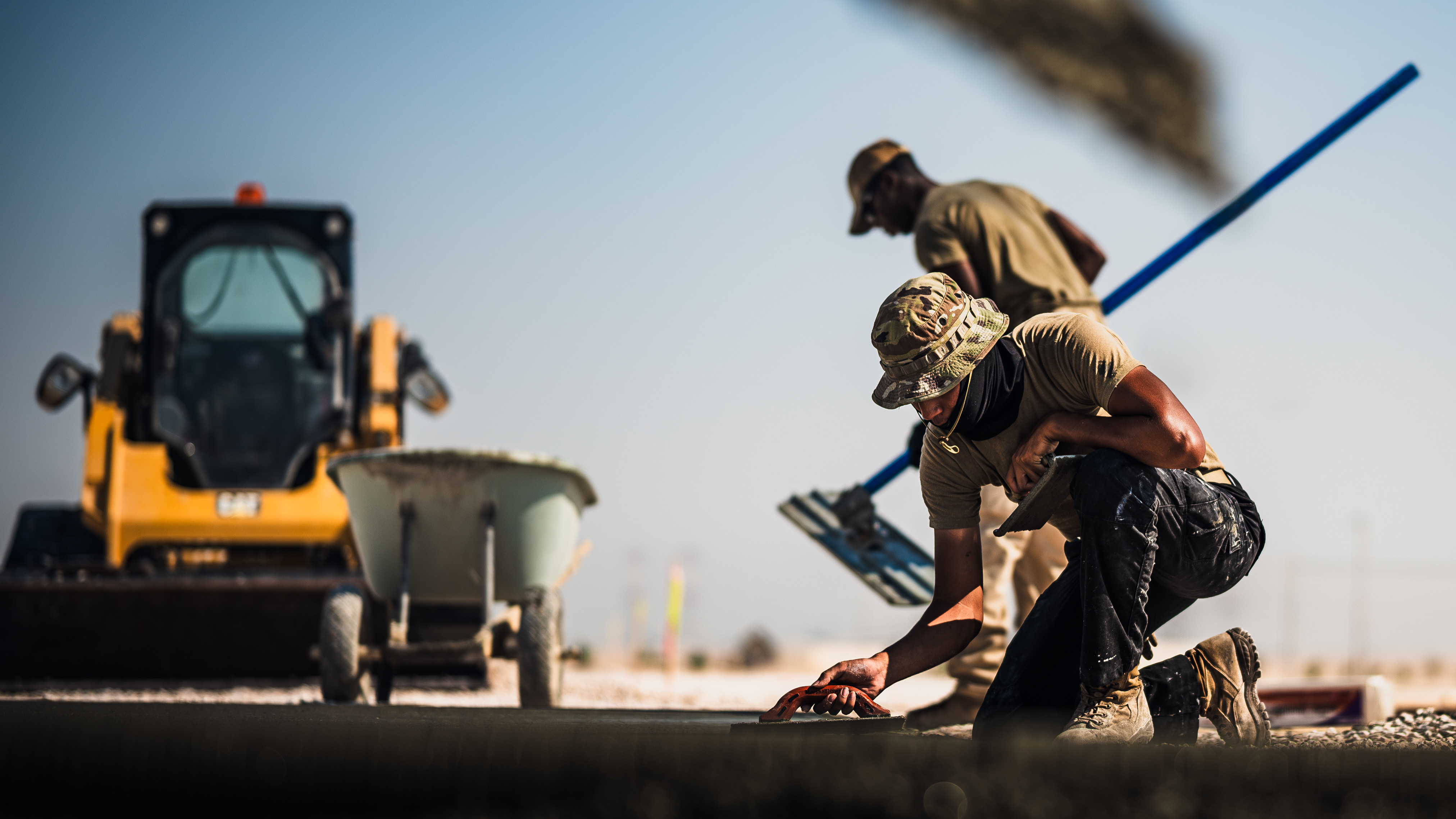 379th ECES “Dirt Boyz” revitalize the installation with an enduring ...