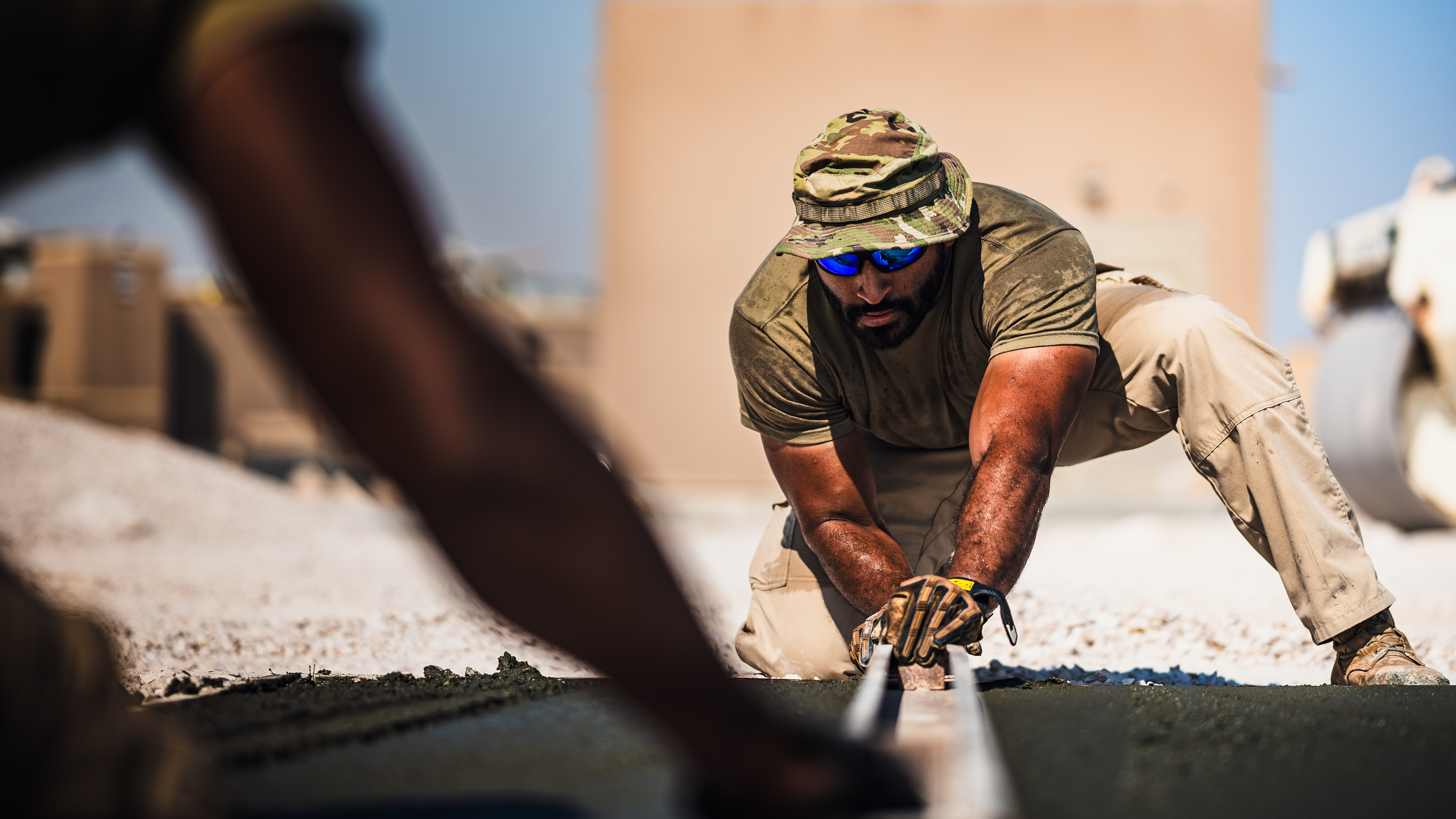379th ECES “Dirt Boyz” revitalize the installation with an enduring ...