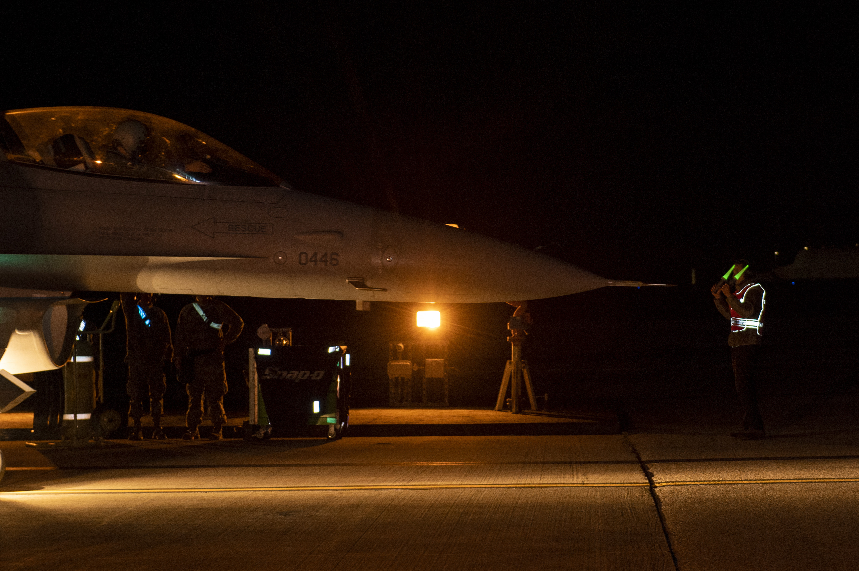 555th FGS perform Integrated Combat Turnaround > Aviano Air Base > Display